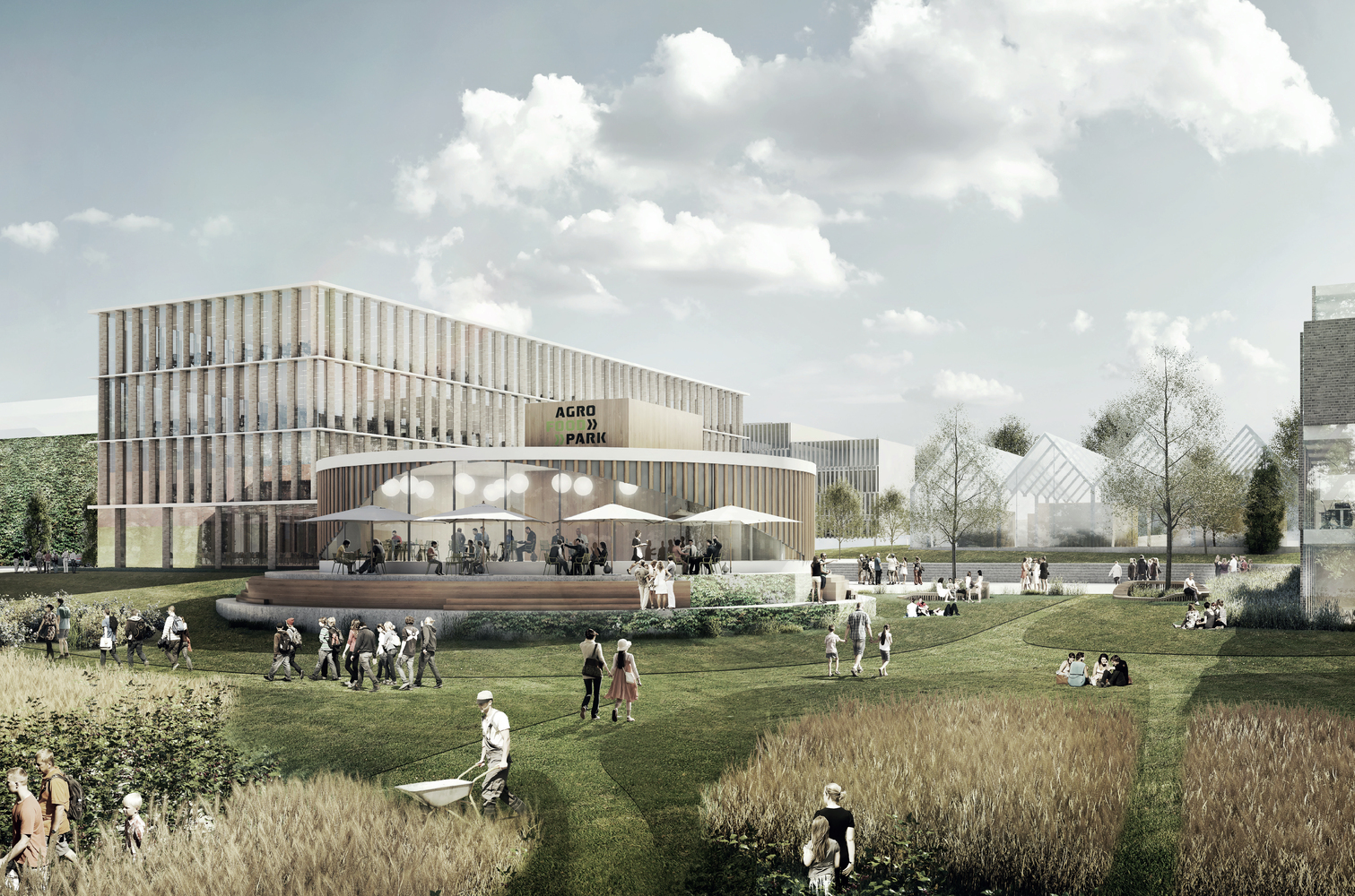 Gallery of Agro Food Park Expansion in Denmark to Combine Urbanity and ...