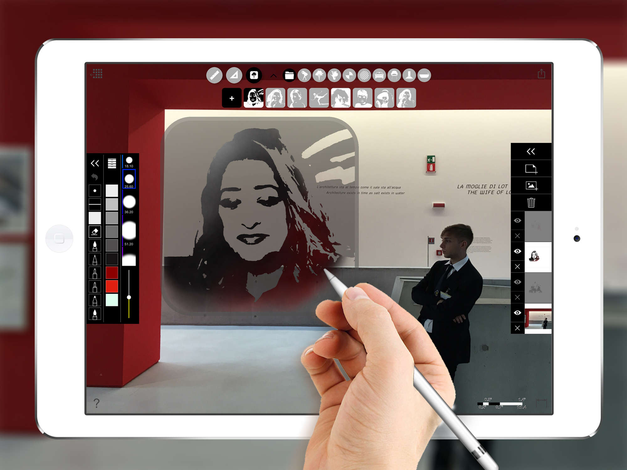 Gallery of The Stencil App That Gives You Custom Stencil Tools for ...