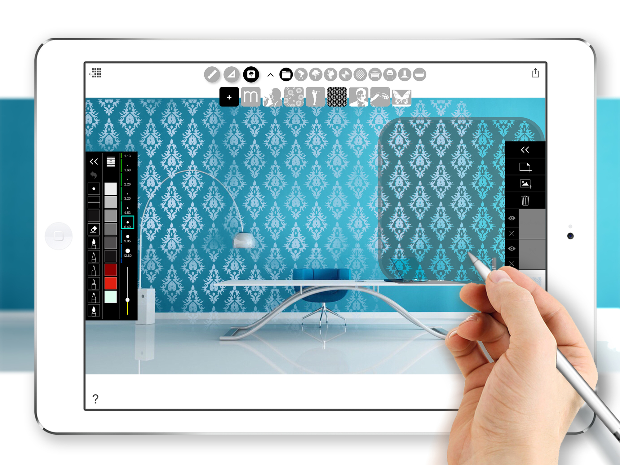 Gallery of The Stencil App That Gives You Custom Stencil Tools for ...
