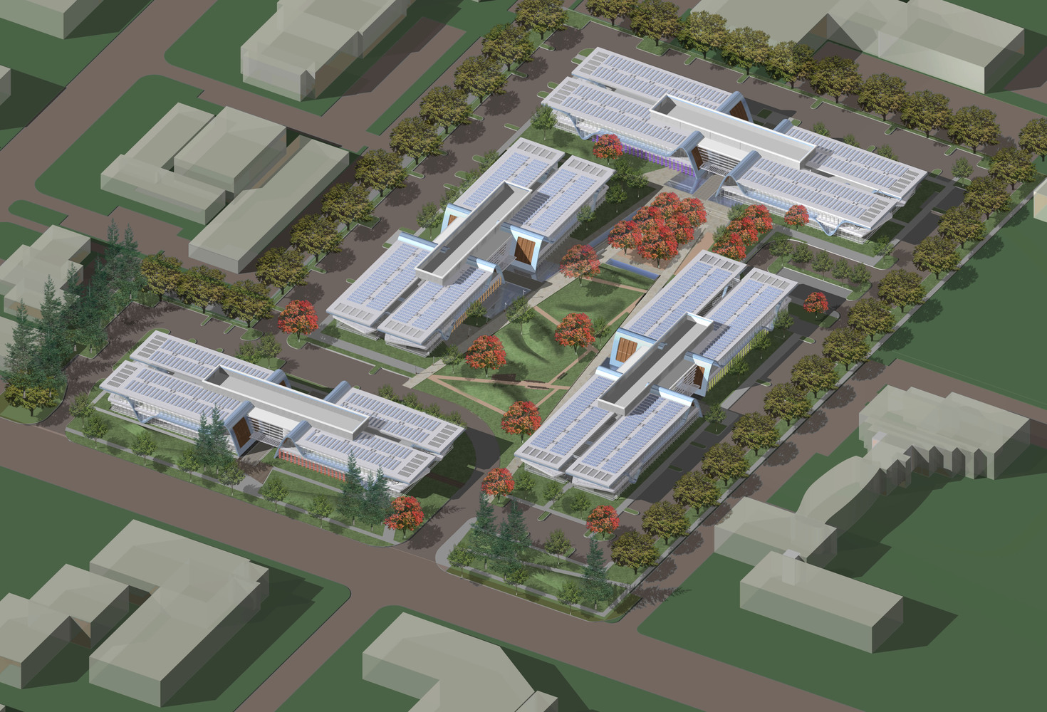 Gallery of Form4 Architecture Breaks Ground on Sustainable Technology ...