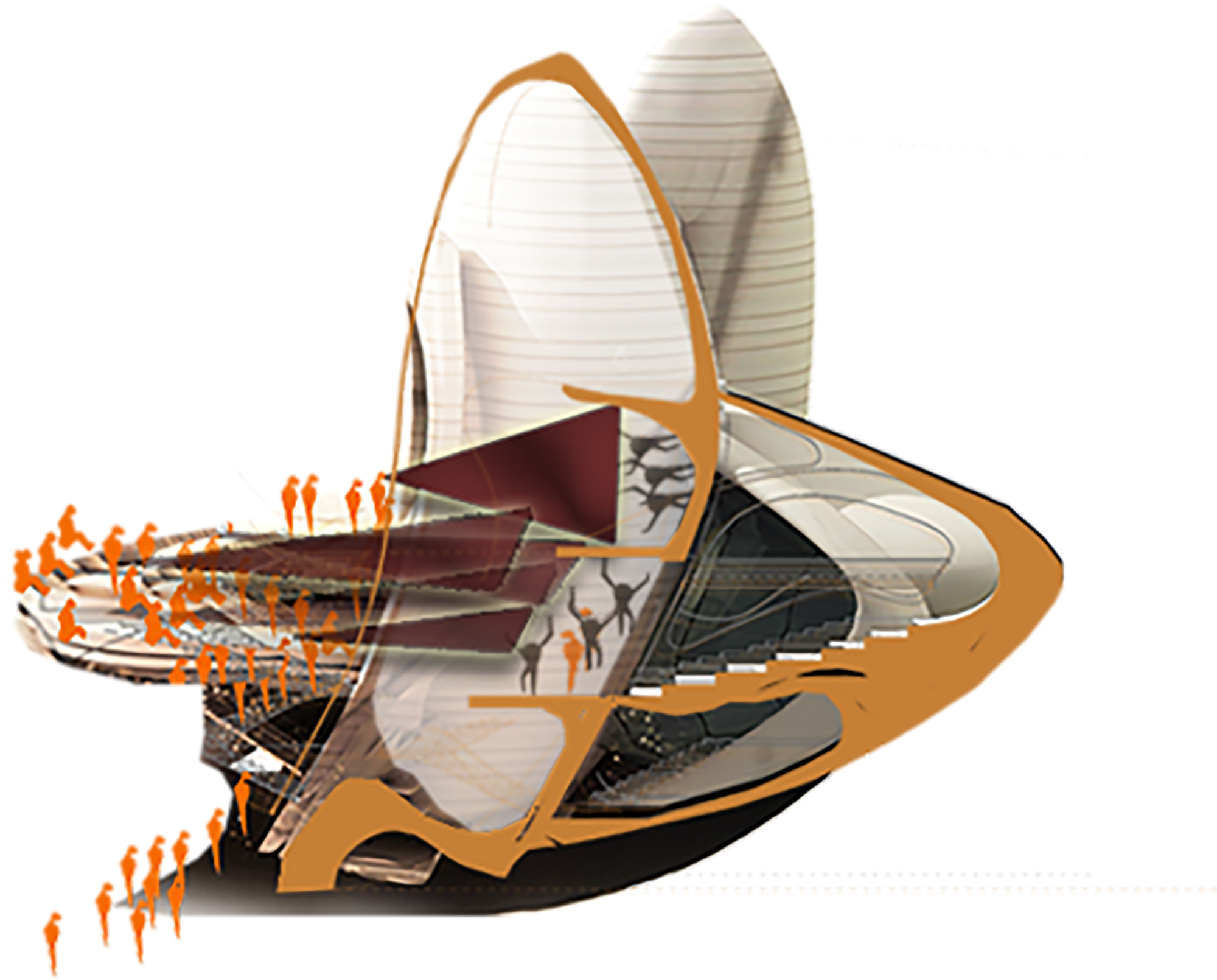 Gallery of Insect-Wing-Inspired Design Wins Moscow Circus School ...