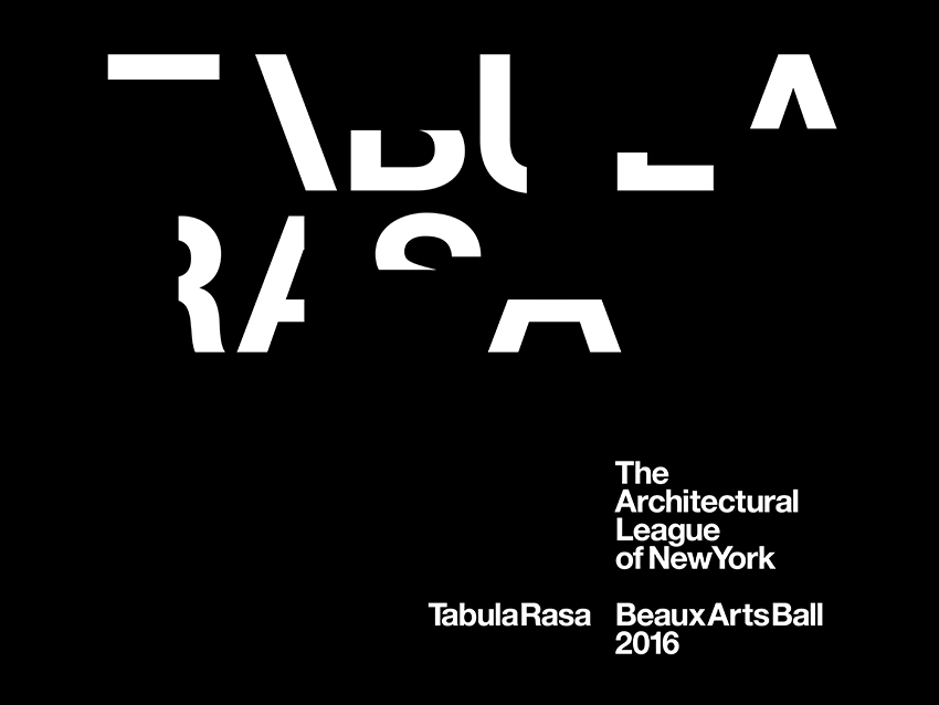 The Architectural League’s Beaux Arts Ball 2016: Tabula Rasa | ArchDaily