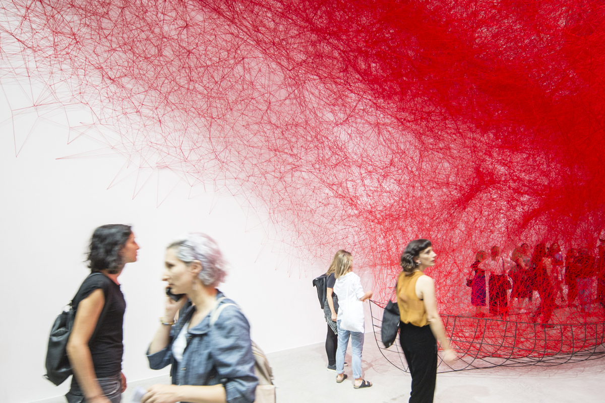 Gallery of Exhibition: Chiharu Shiota "Uncertain Journey" - 14