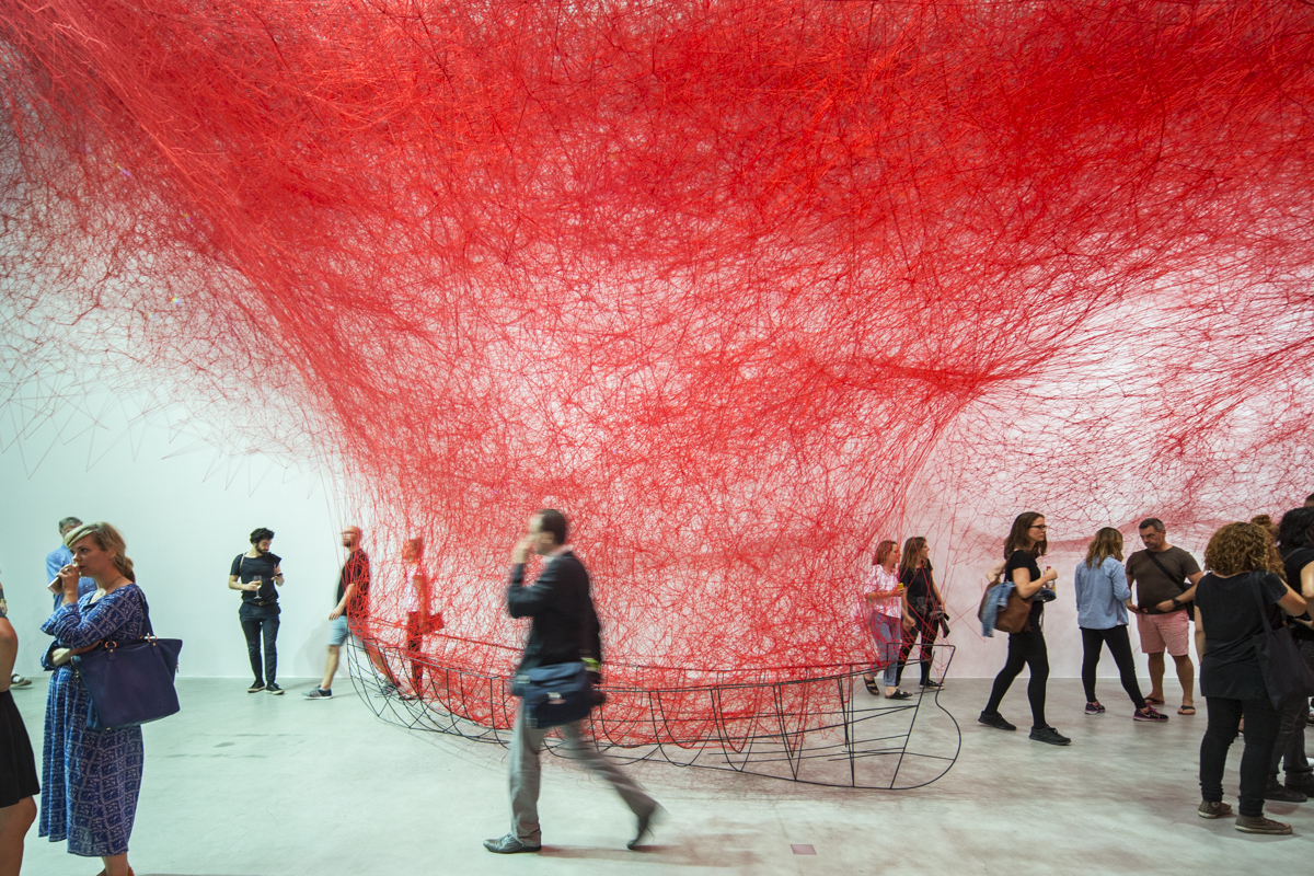 Gallery of Exhibition: Chiharu Shiota "Uncertain Journey" - 17