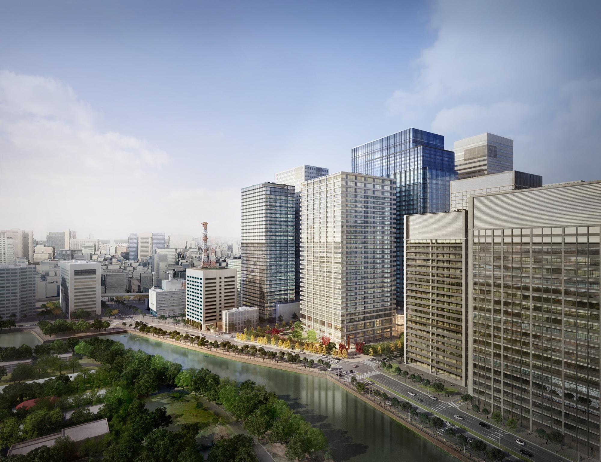 SOM Breaks Ground on One of the Largest Redevelopments in Tokyo’s ...