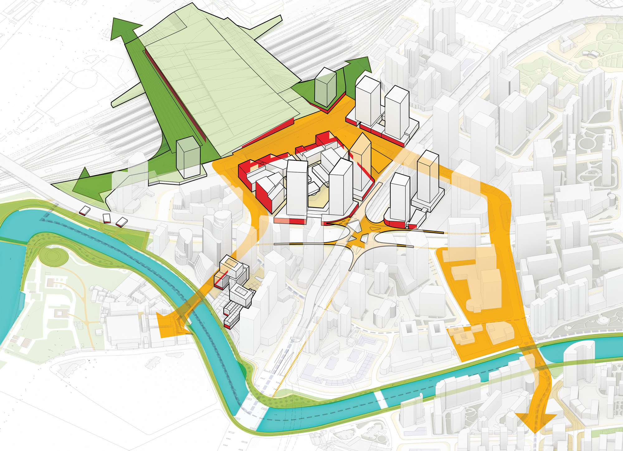 Gallery of Sasaki Wins Competition to Reshape Shanghai's Suzhou Creek - 10
