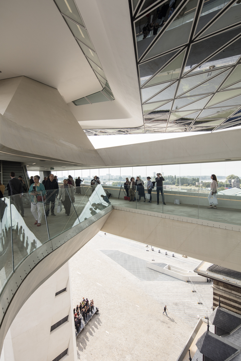 Gallery of Zaha Hadid Architects' Antwerp Port House Photographed by ...