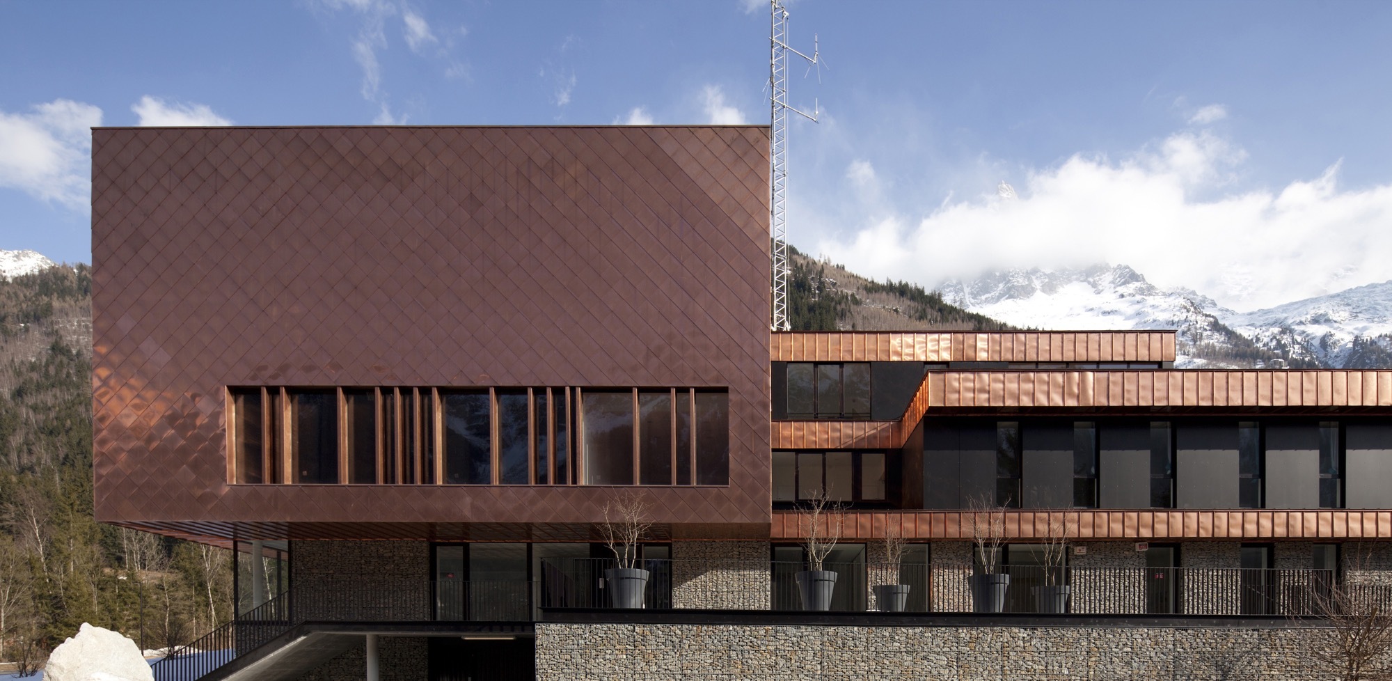 Gallery of Fire Station in Chamonix-Mont Blanc Valley / Studio Gardoni ...