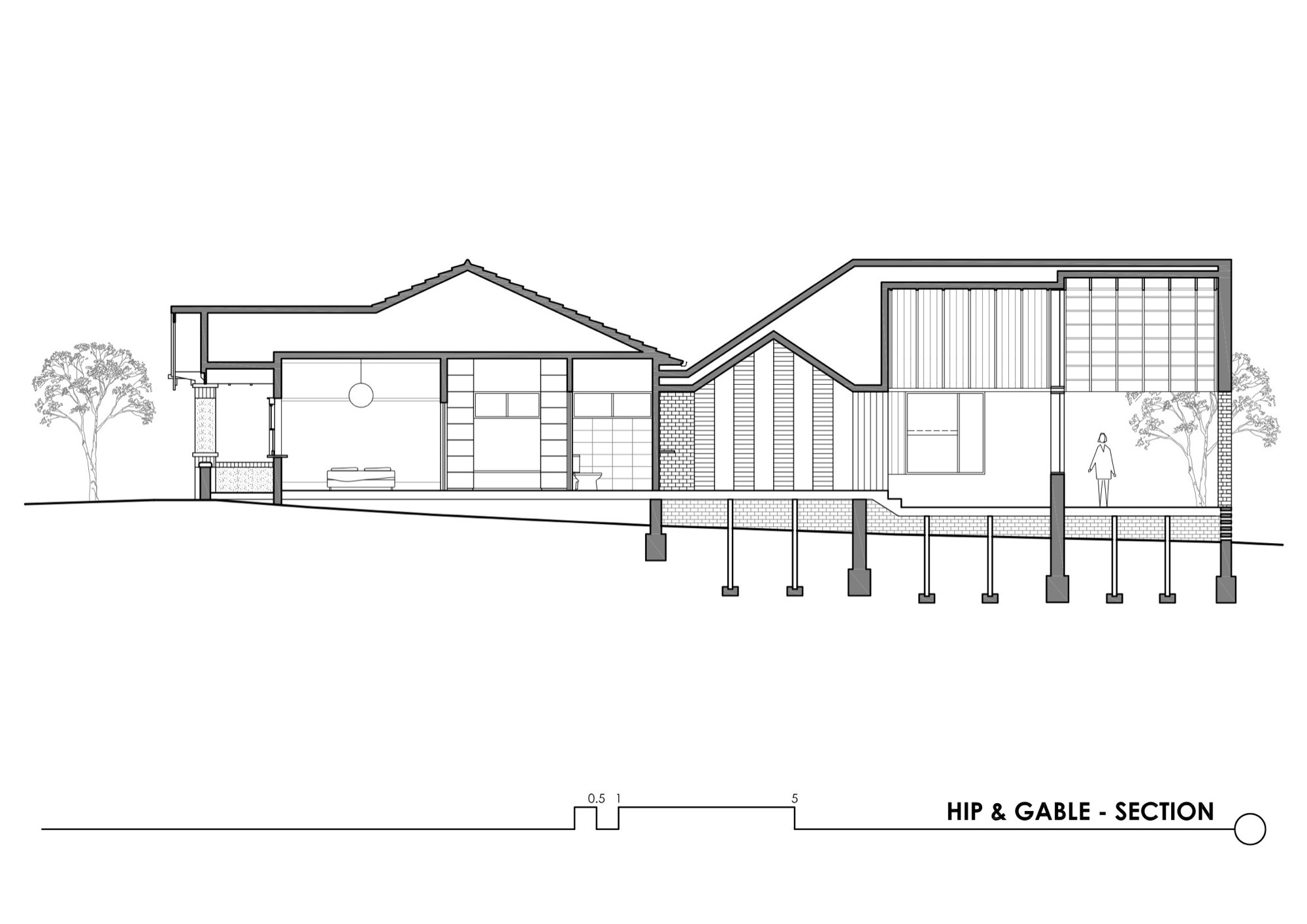 Gallery of Hip & Gable / Architecture Architecture - 14