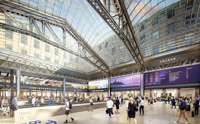 First Renderings Revealed of Revamped Plan for New York's Penn Station ...