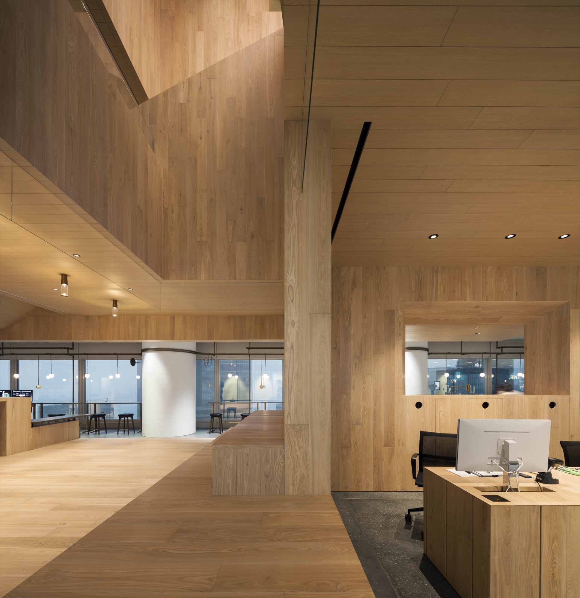 Gallery of Bloomberg Hong Kong Office / Neri&Hu Design and Research ...
