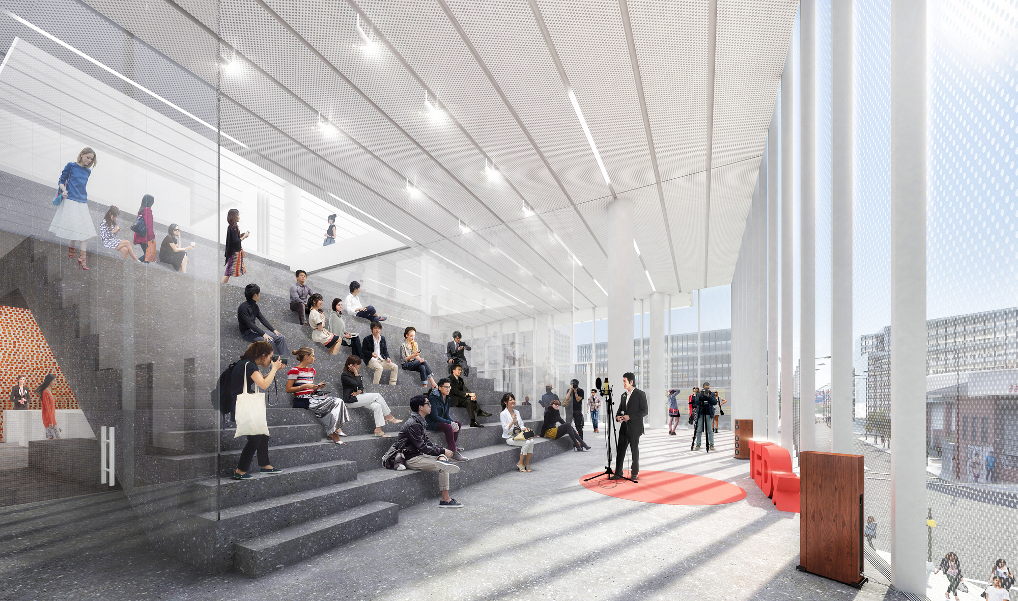 Gallery of Leong Leong + JCJ Architecture Unveil Design of The Center ...