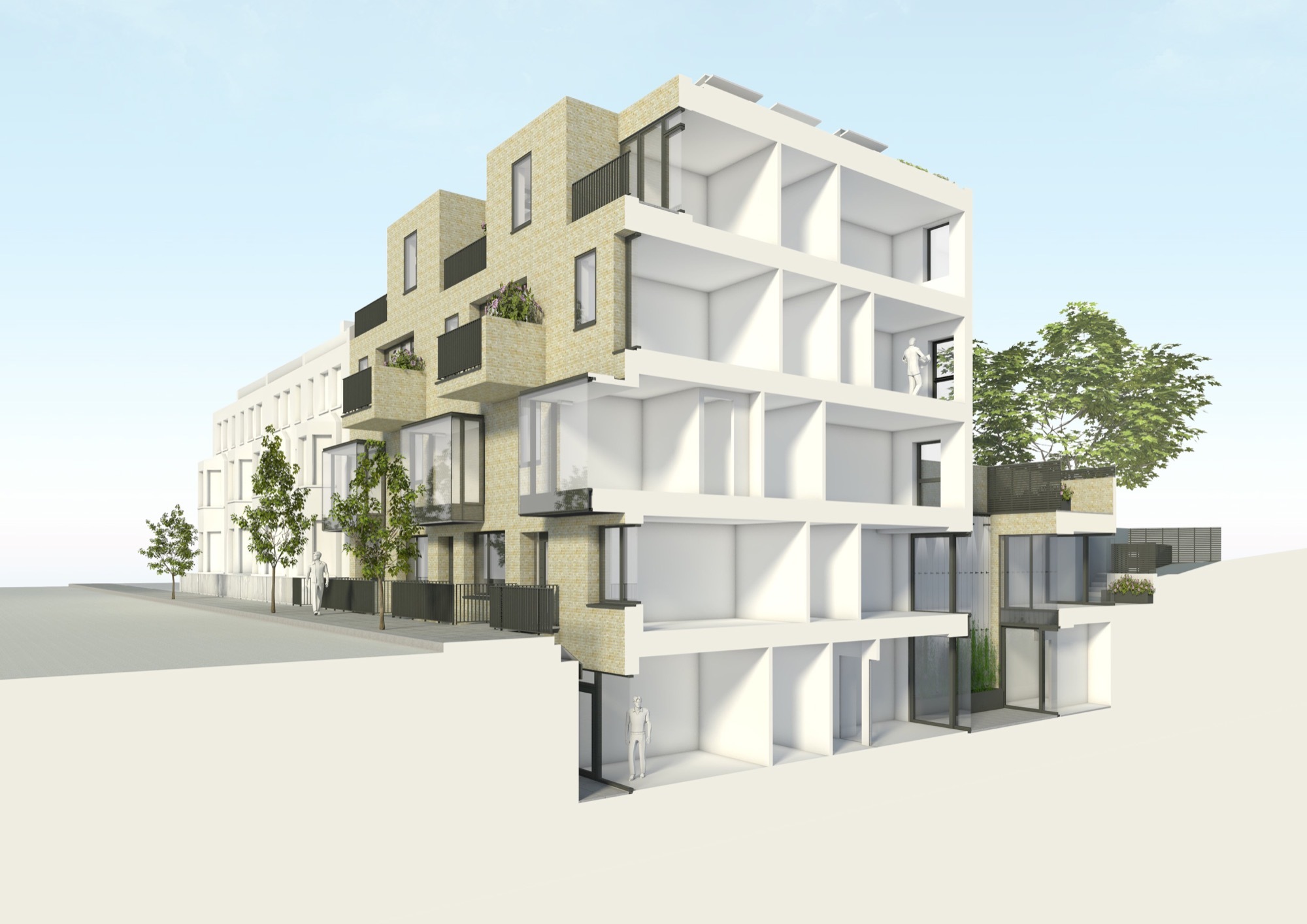 Galería de Modelo Cooperativo de Vivienda / Mark Fairhurst Architects - 14