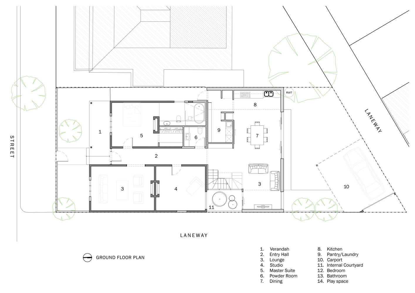 Gallery of Monolith House / Rara Architecture - 31