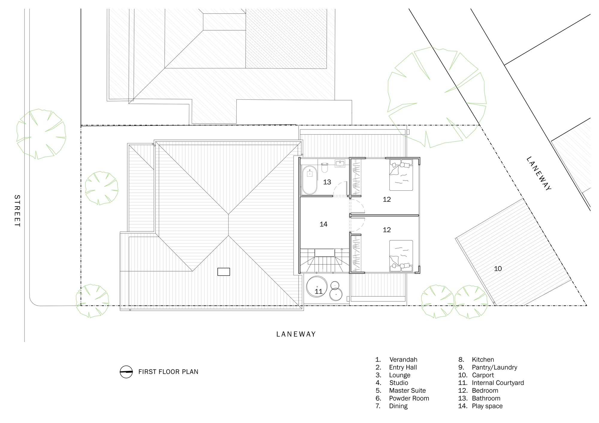 Gallery of Monolith House / Rara Architecture - 32
