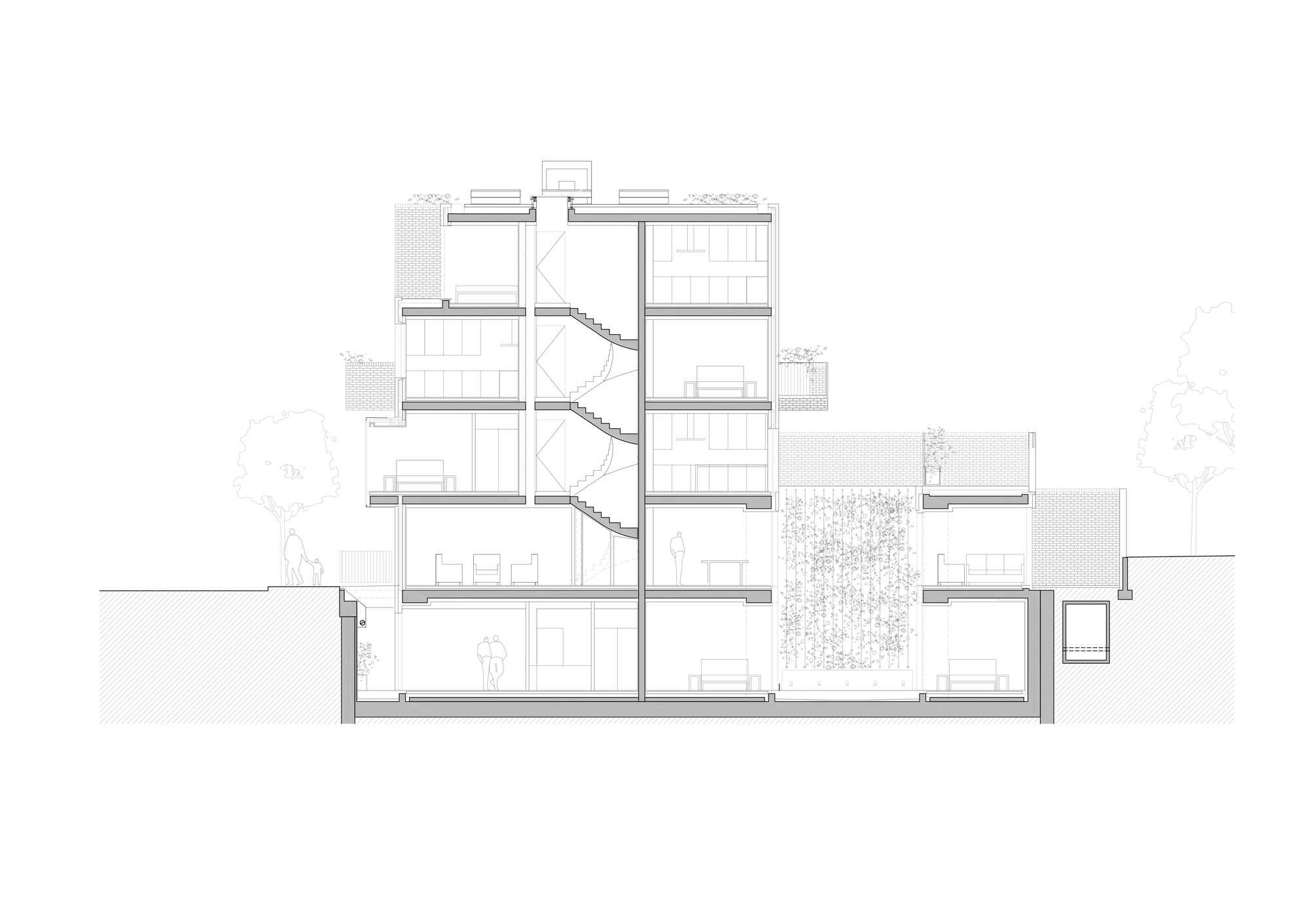Gallery of Cooperative Housing Scheme / Peter Barber Architects + Mark ...