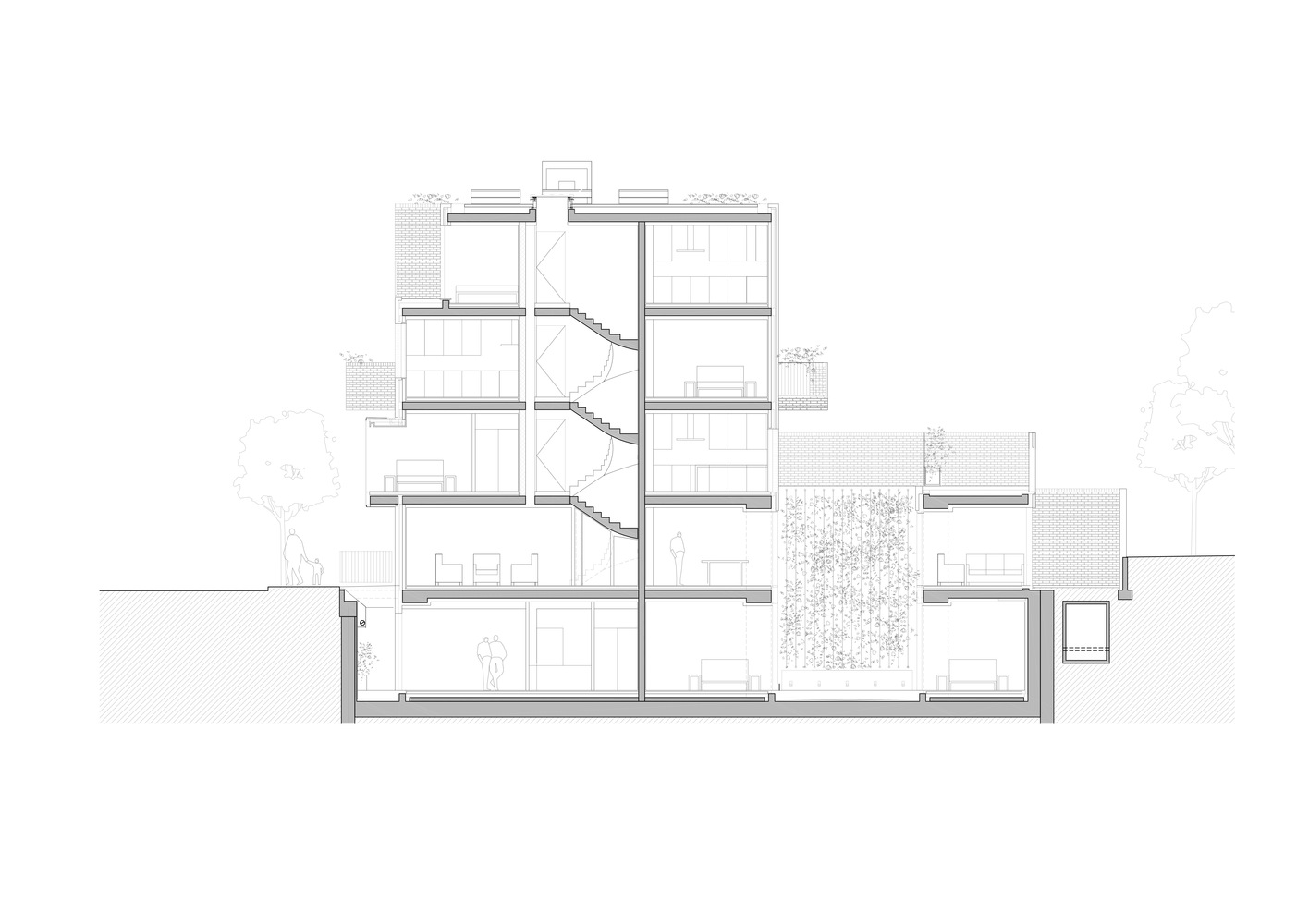 Gallery of Cooperative Housing Scheme / Peter Barber Architects + Mark ...