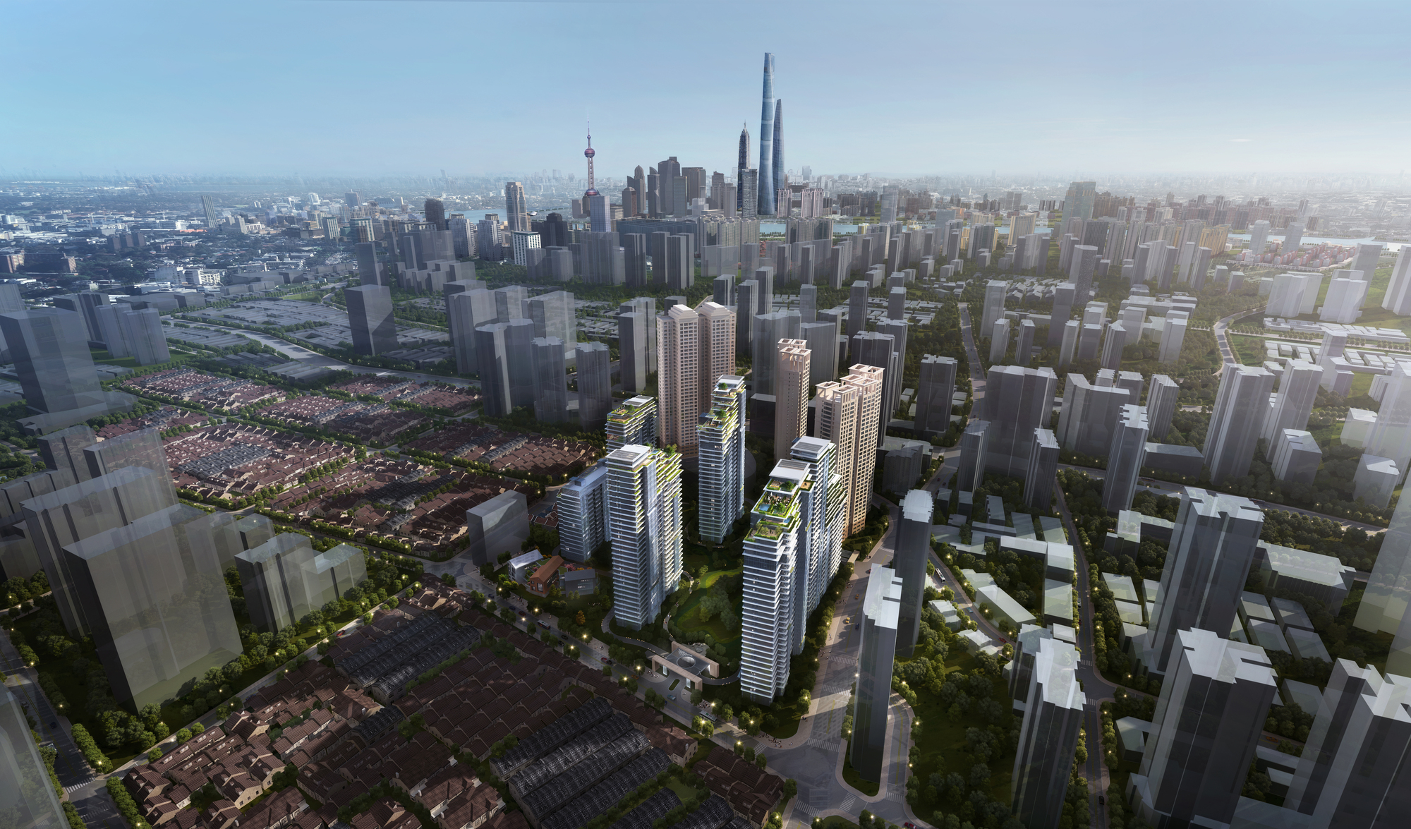 Gallery of CITIC Pacific High-Rise Development in Shanghai Beautifully ...
