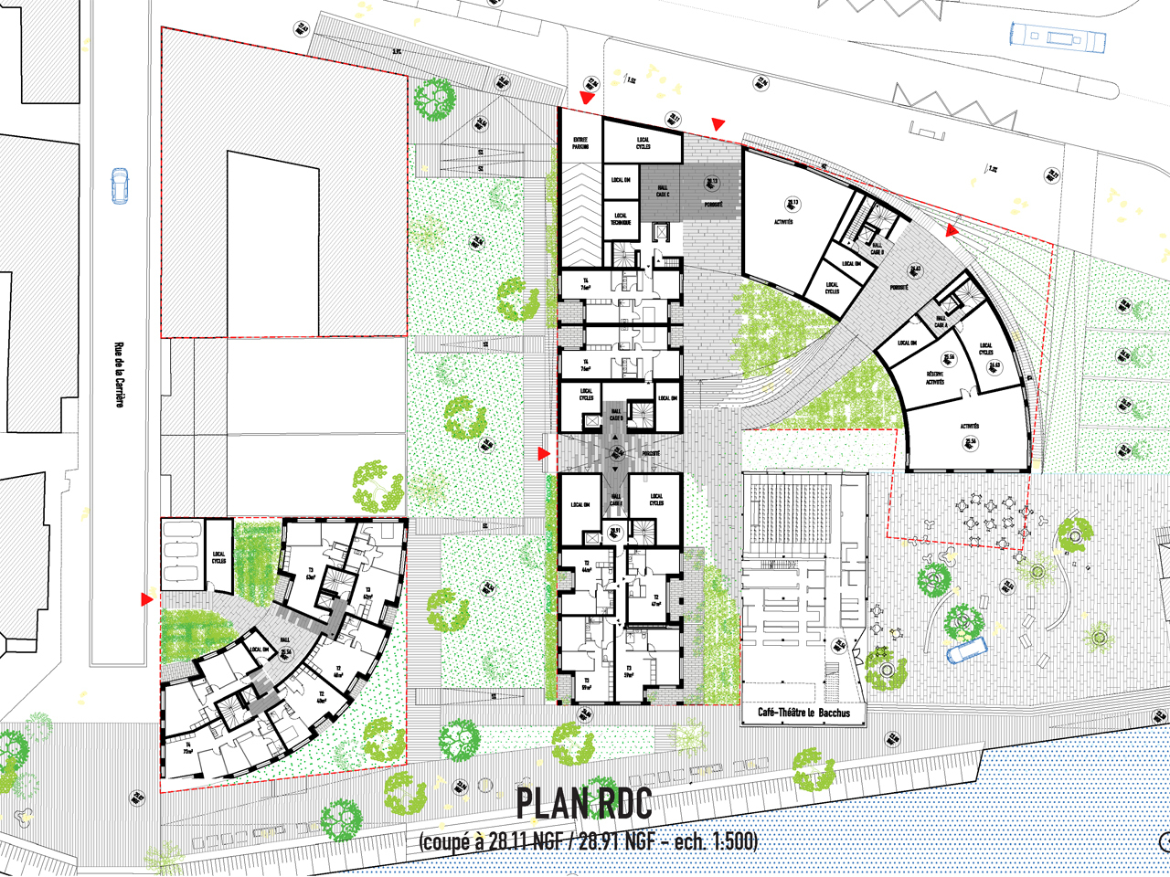 Gallery of MVRDV Wins Competition in France with Residential ...