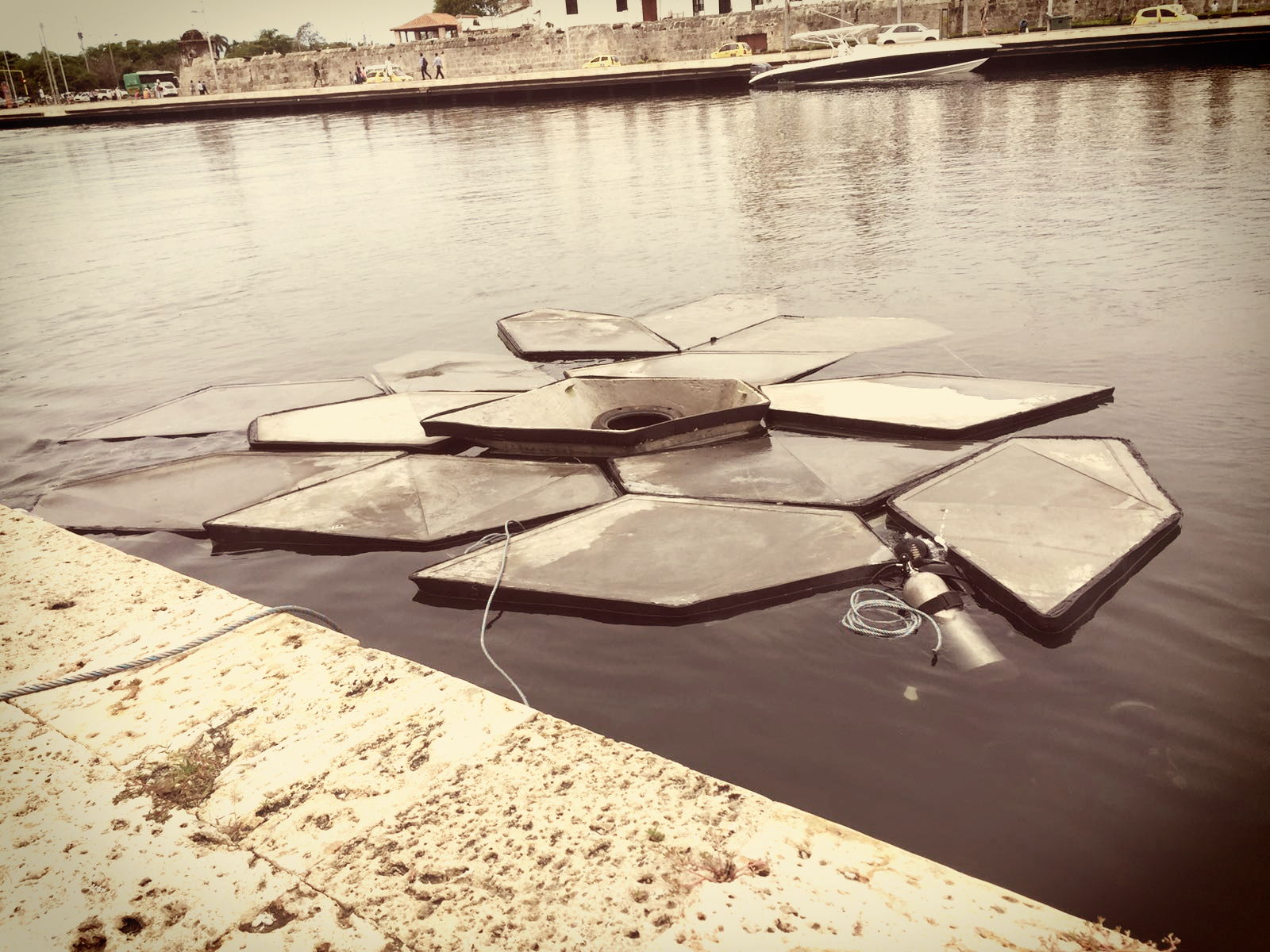 Gallery of CEMEX + Aptum Architecture's Floating Concrete Structures Act as Mangroves for ...