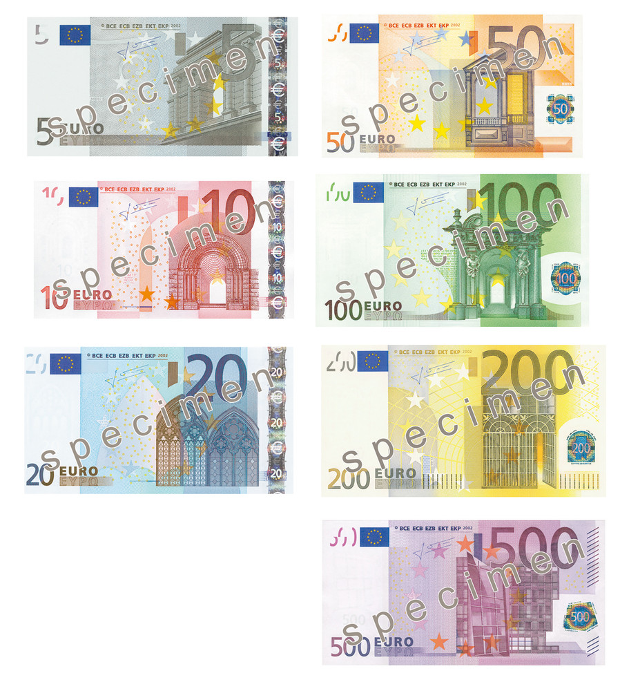 Gallery of The Fictive Architecture of European Banknotes Sculpted From ...