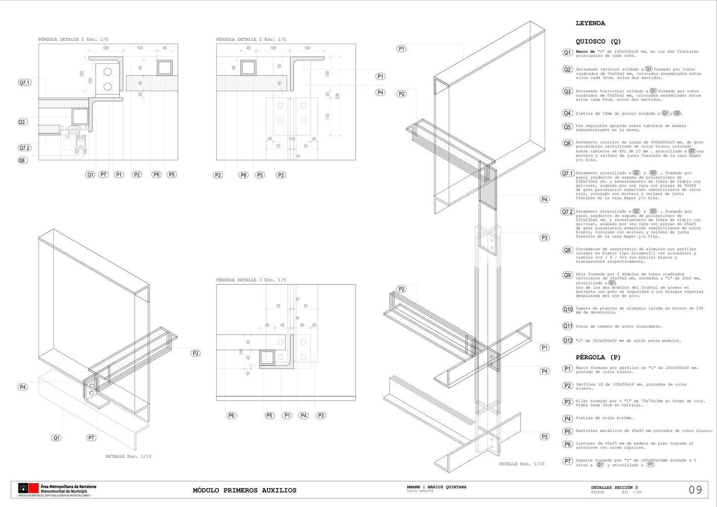 Galería de 20 Detalles constructivos de estructuras a pequeña escala - 82