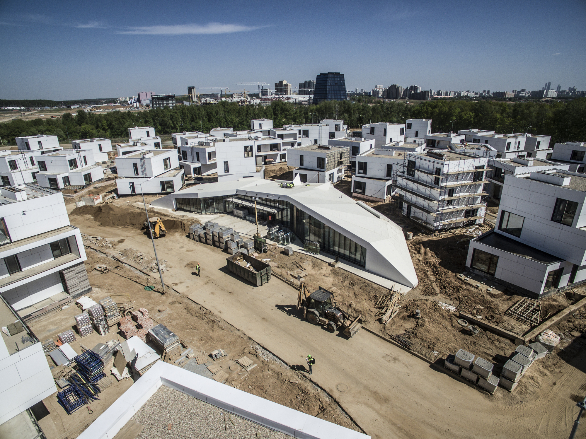 Gallery of Residential Clusters Unveiled for Moscow's New Silicon ...