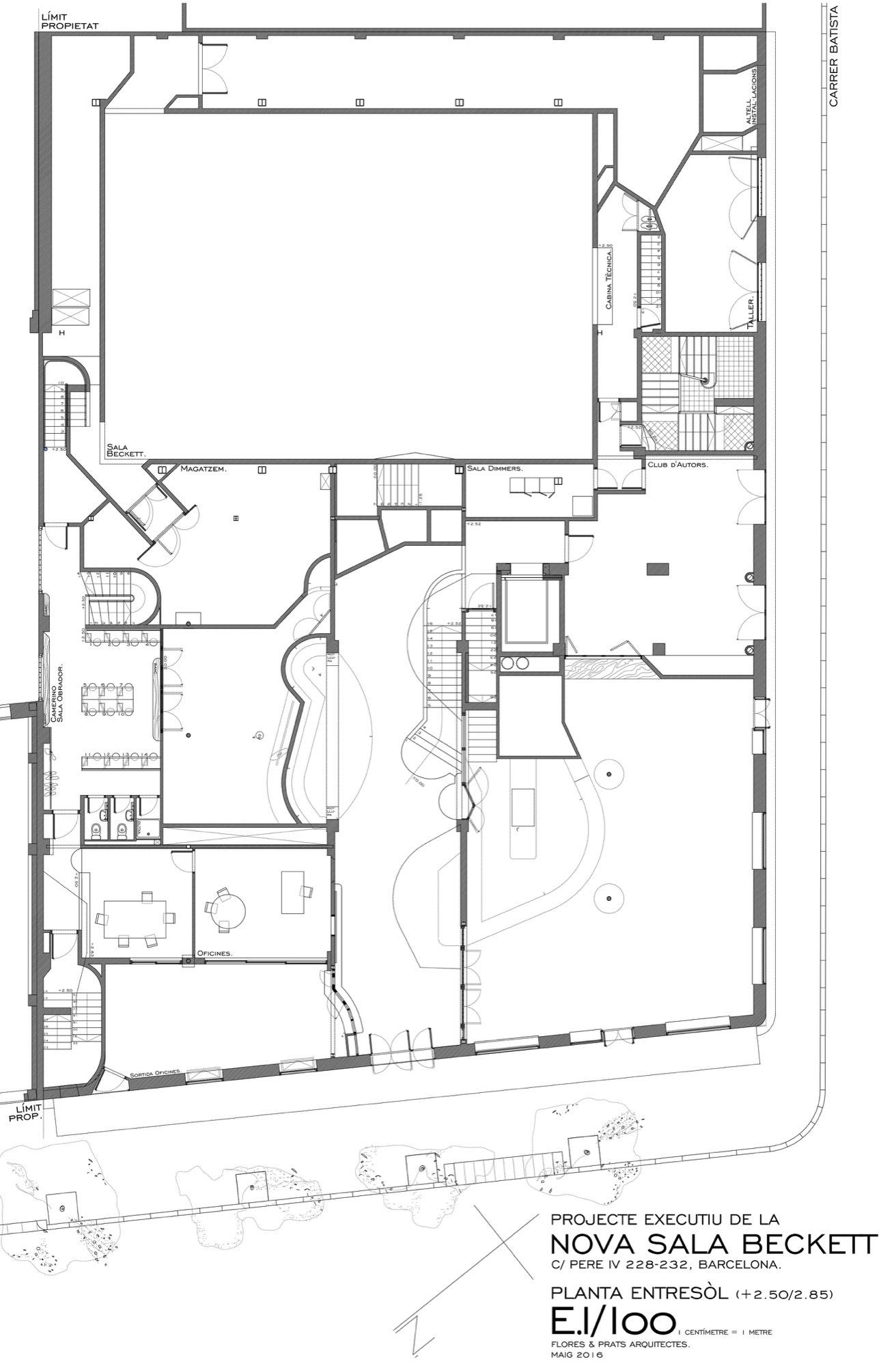 Gallery of Sala Beckett / Flores & Prats - 9