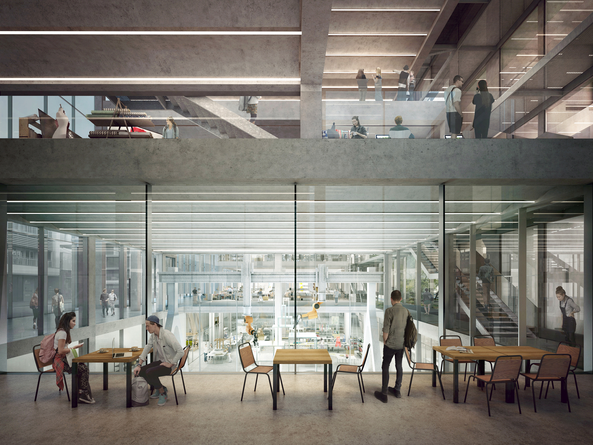 Gallery of Serie Architects Releases RCA Battersea Campus Proposal - 6