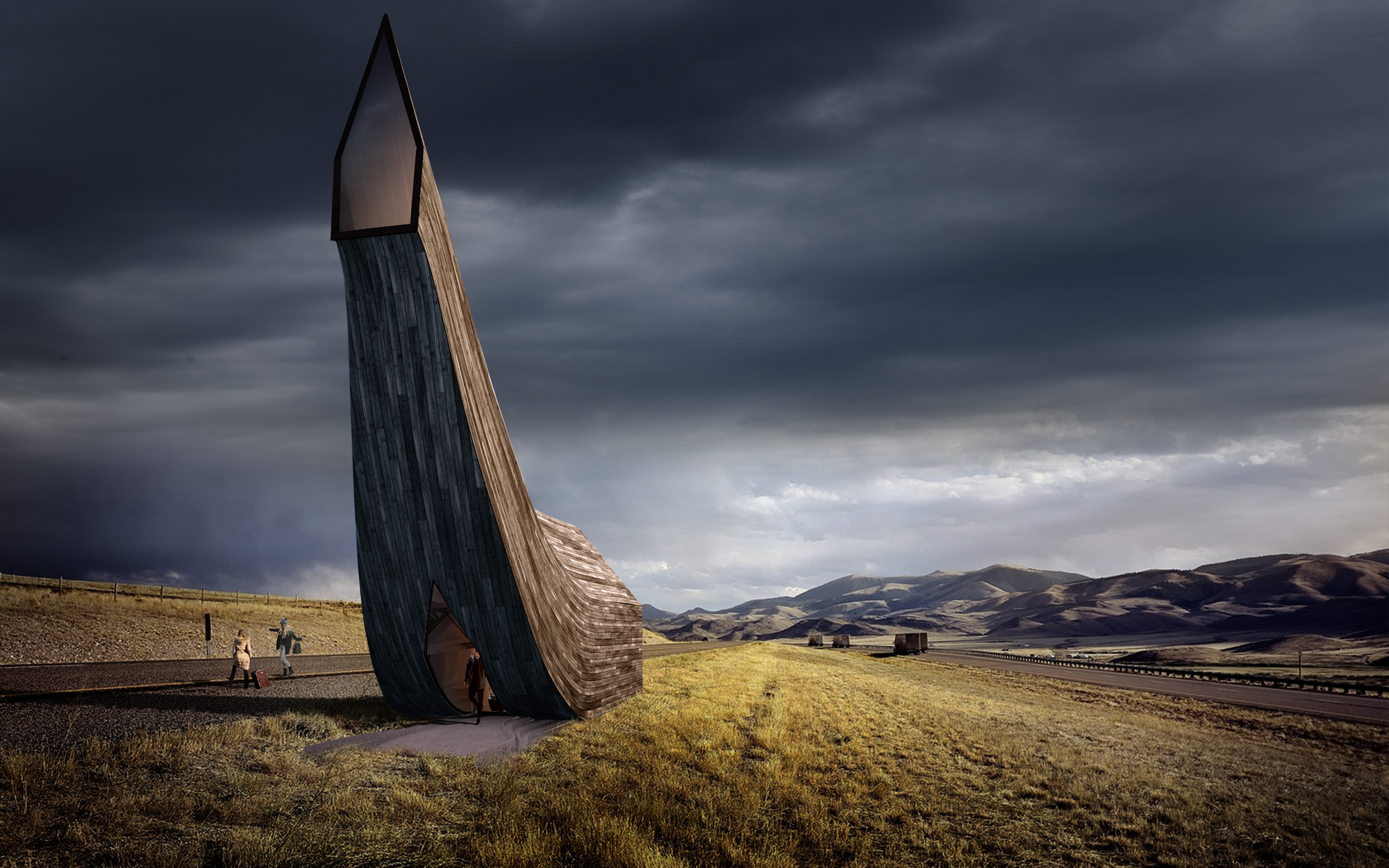 Gallery of Trans-Siberian Pit Stops Competition Showcases Structures ...