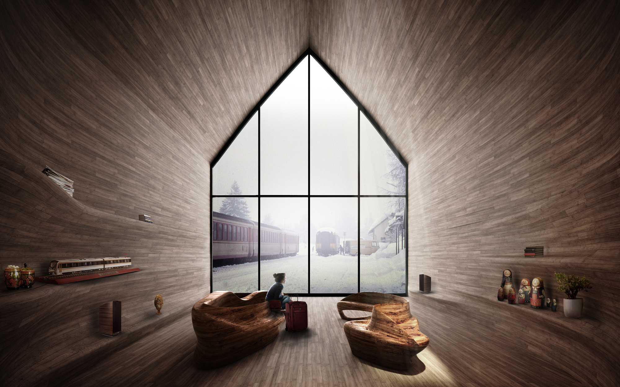 Trans-Siberian Pit Stops Competition Showcases Structures that Interact ...