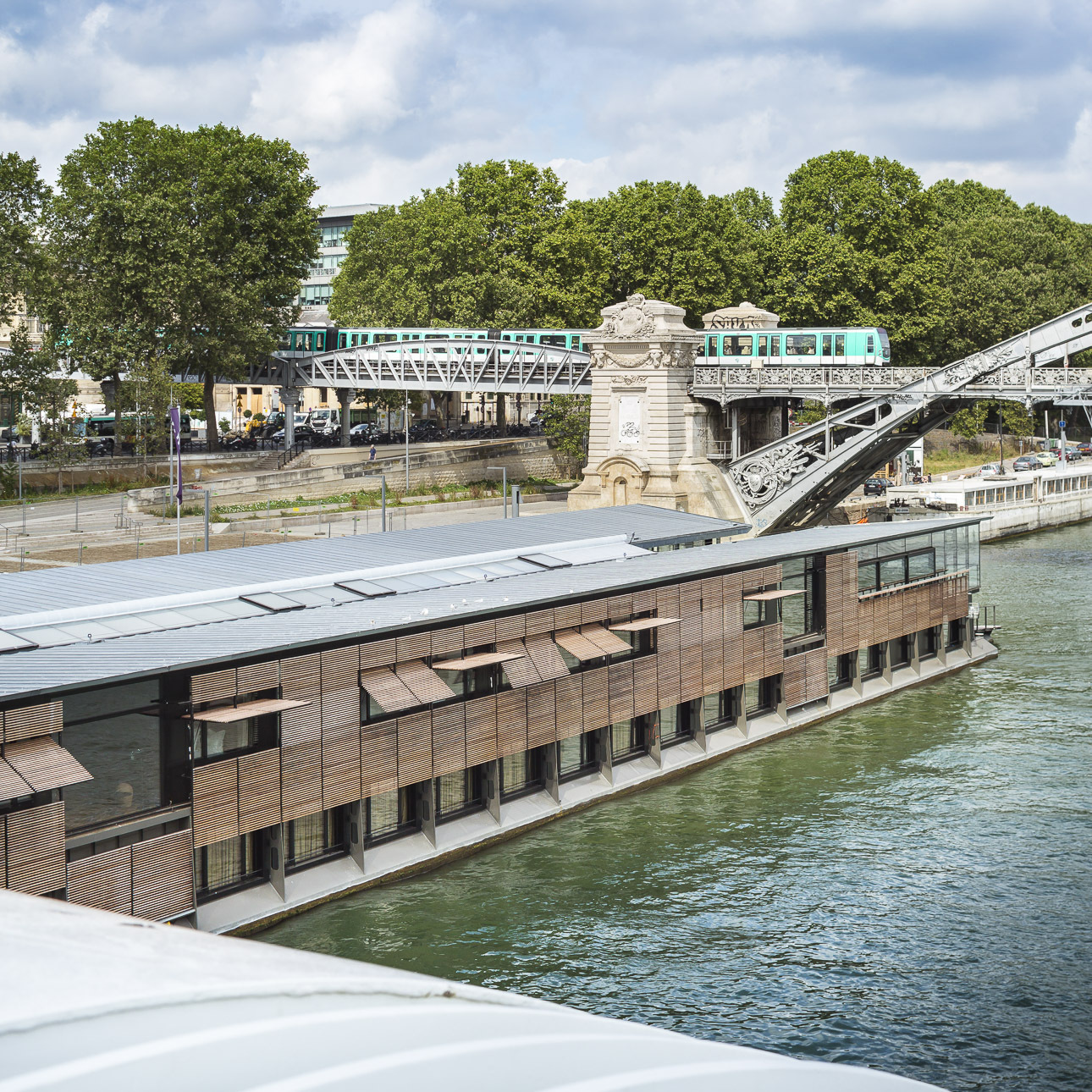 画廊 塞纳河上的漂浮酒店 / Seine Design - 23