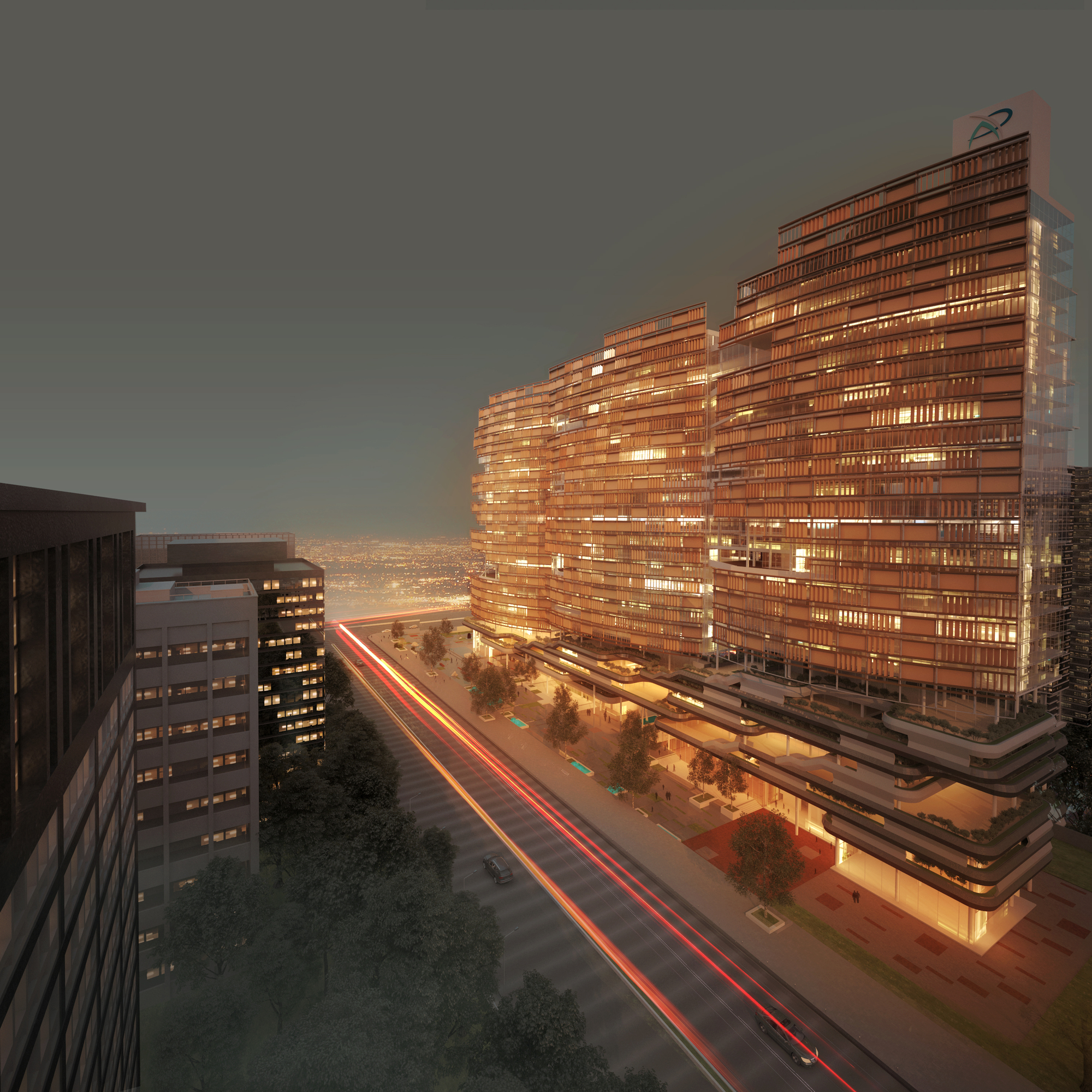 Gallery of CnT Architects Provide Two Options for Design of Aurobindo ...