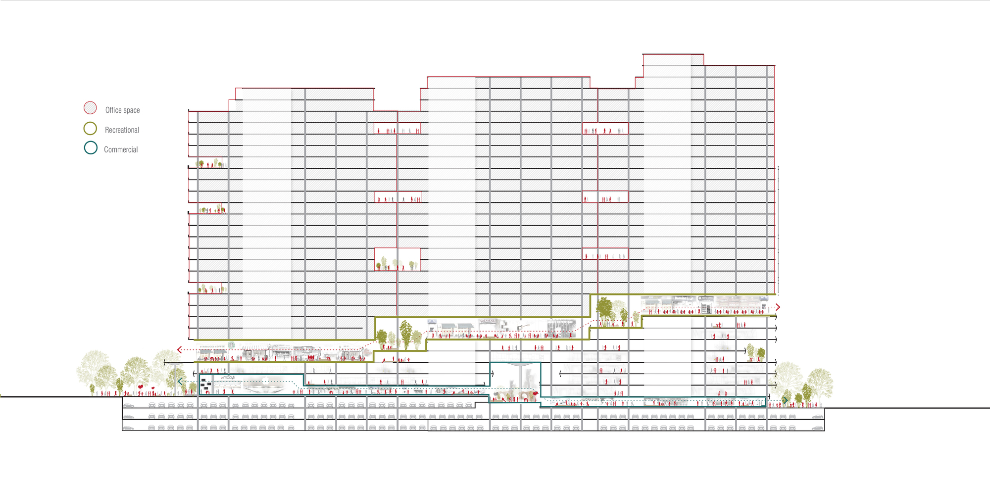 Gallery of CnT Architects Provide Two Options for Design of Aurobindo ...