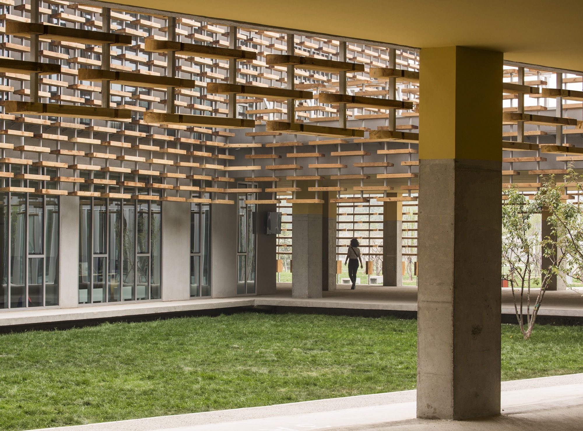 Gallery of The French International School of Beijing / Jacques Ferrier ...