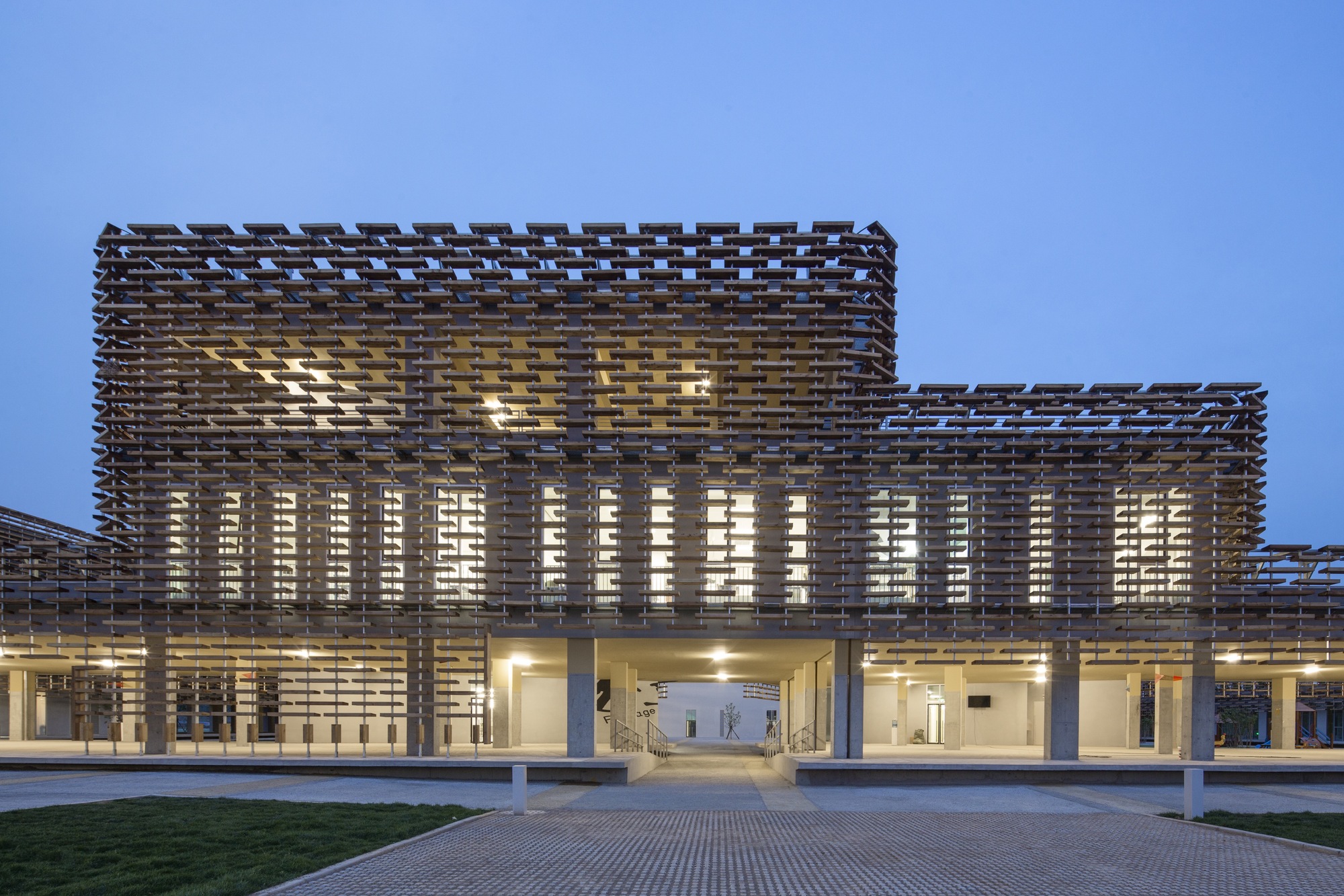 Gallery of The French International School of Beijing / Jacques Ferrier ...