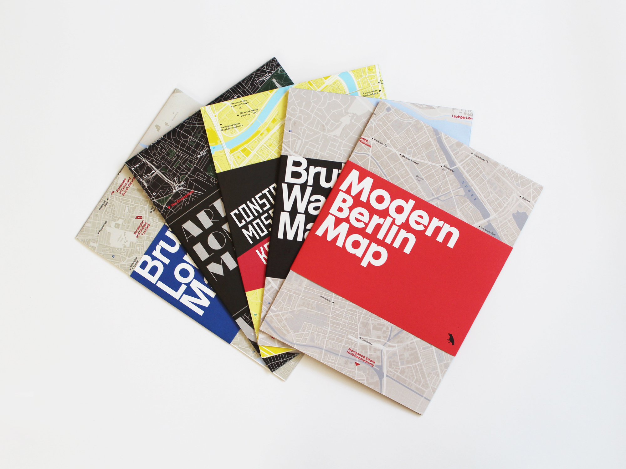 Galería de Un nuevo mapa celebra la arquitectura moderna de Berlín. - 4