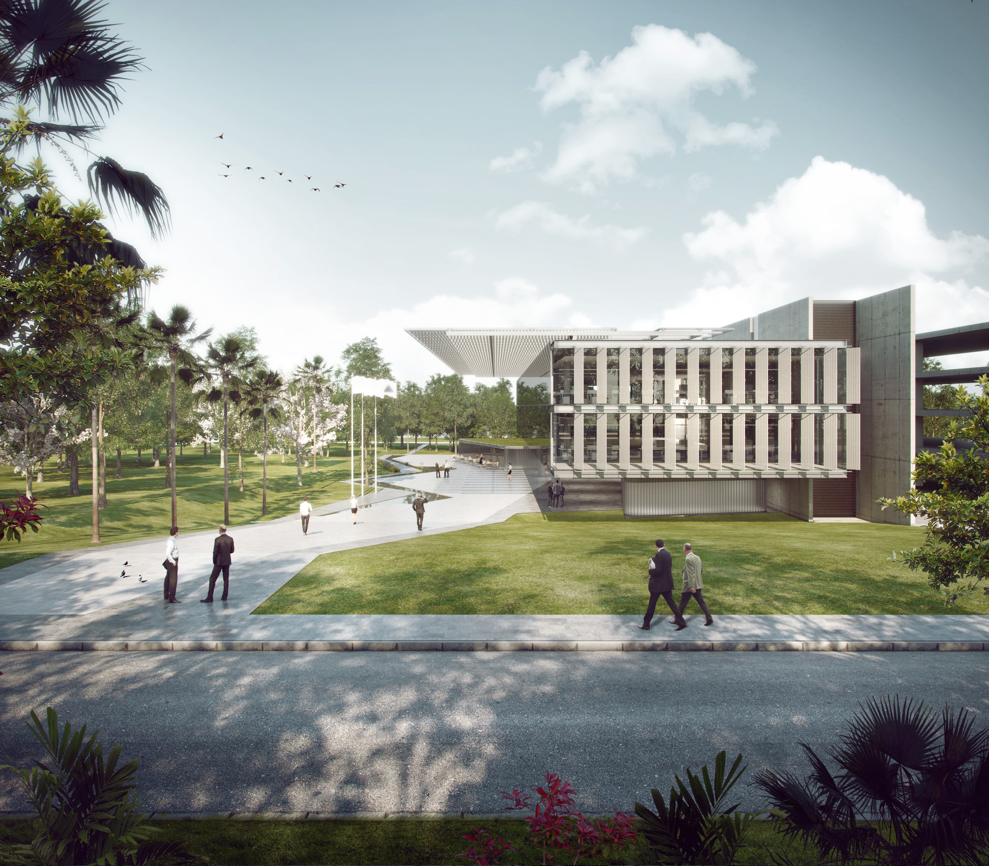 Galeria de Primeiro lugar no concurso nacional para a nova sede do CAU/BR + IAB/DF - 4