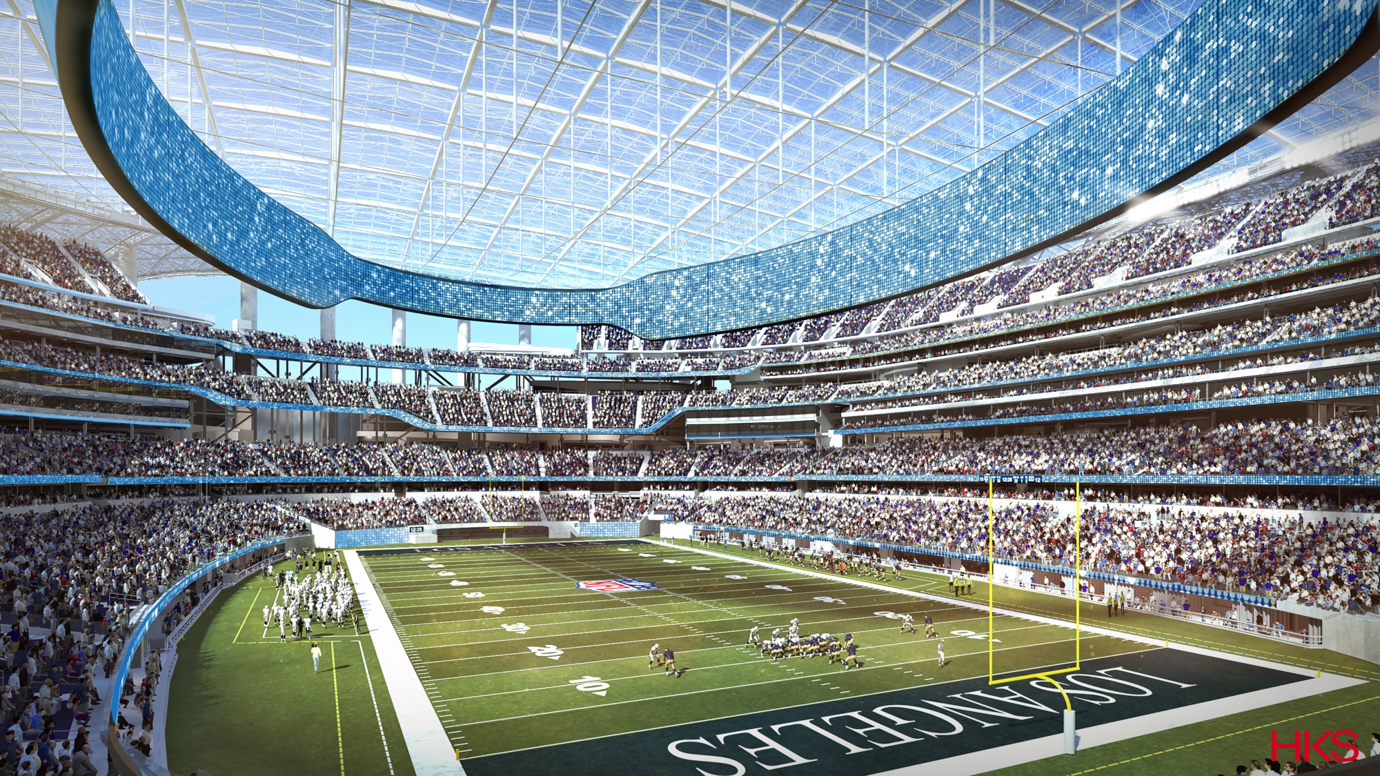 Gallery of HKS-Designed L.A. Stadium Will Be the Largest in the NFL - 4