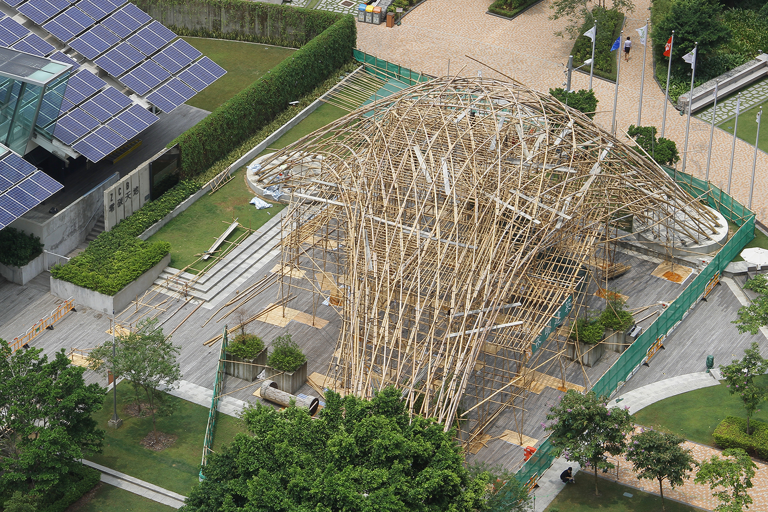 Gallery of ZCB Bamboo Pavilion / The Chinese University of Hong Kong ...