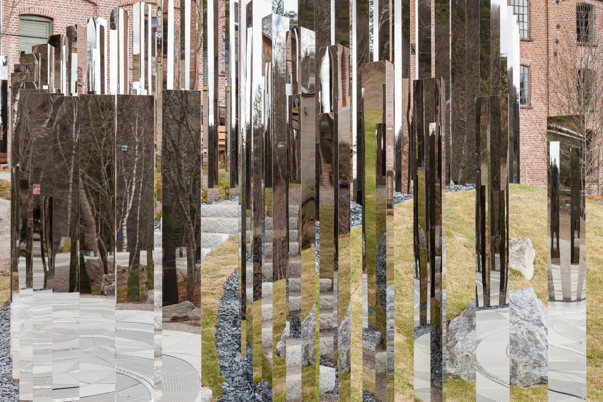 Gallery of New Oslo Installation Reflects Norwegian Landscape in ...