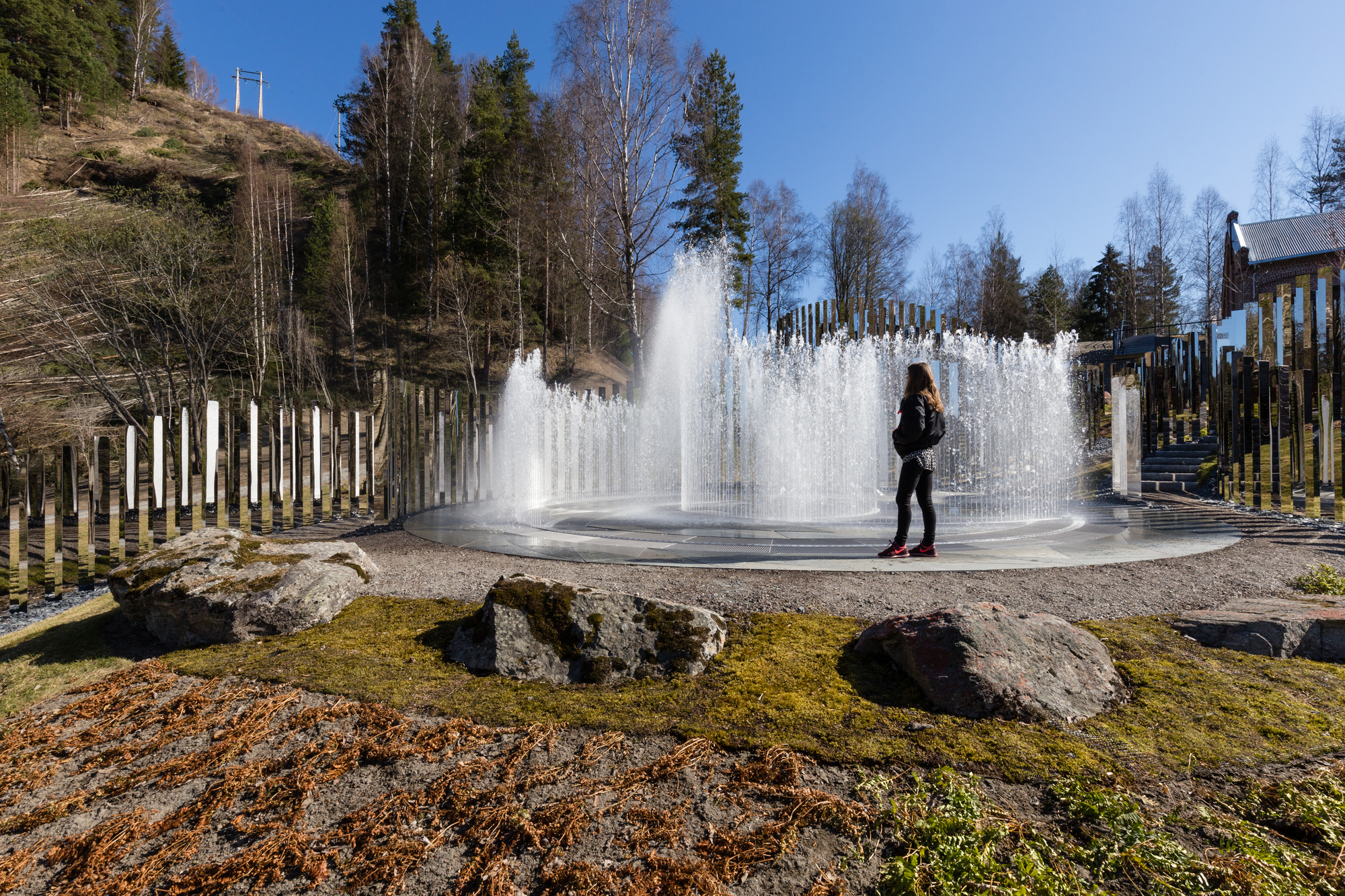 Gallery of New Oslo Installation Reflects Norwegian Landscape in ...