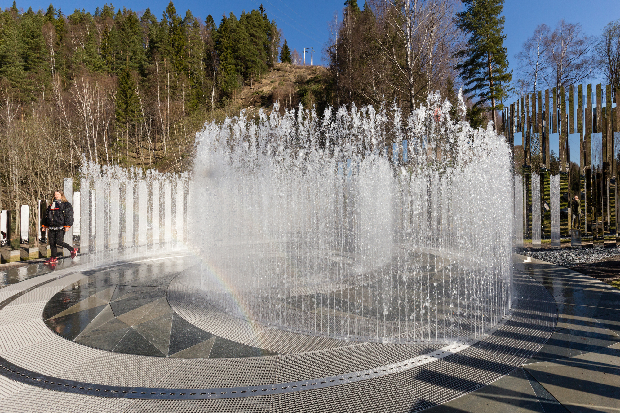 Gallery of New Oslo Installation Reflects Norwegian Landscape in ...
