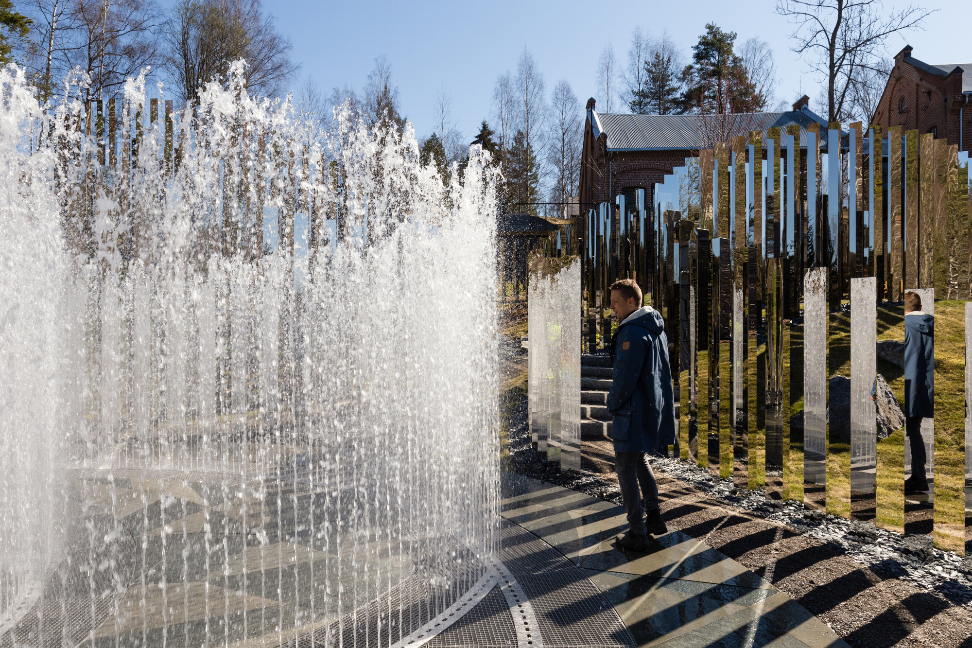 Gallery of New Oslo Installation Reflects Norwegian Landscape in ...