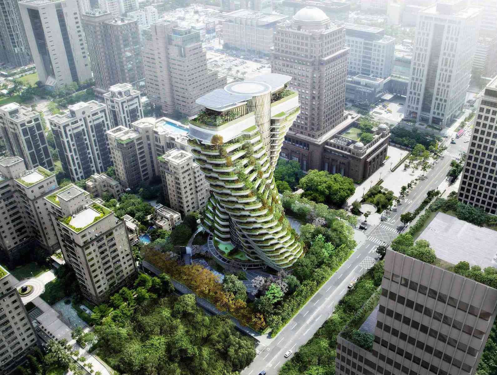 Gallery of Vincent Callebaut Architectures' Double Helix Eco-Tower ...