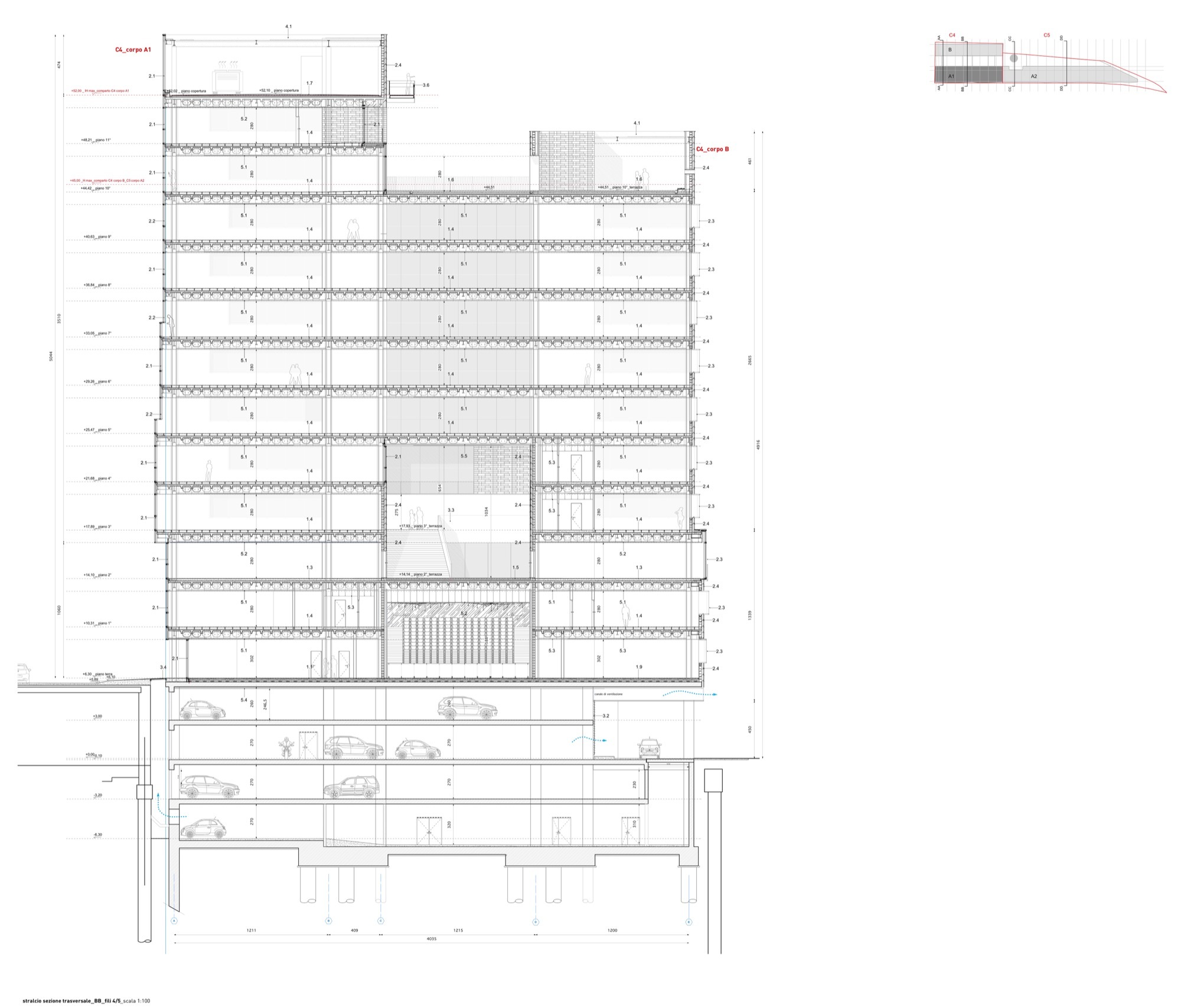 Galería de Sede BNL-BNP Paribas / 5+1AAAlfonsoFemiaGianlucaPeluffo - 27