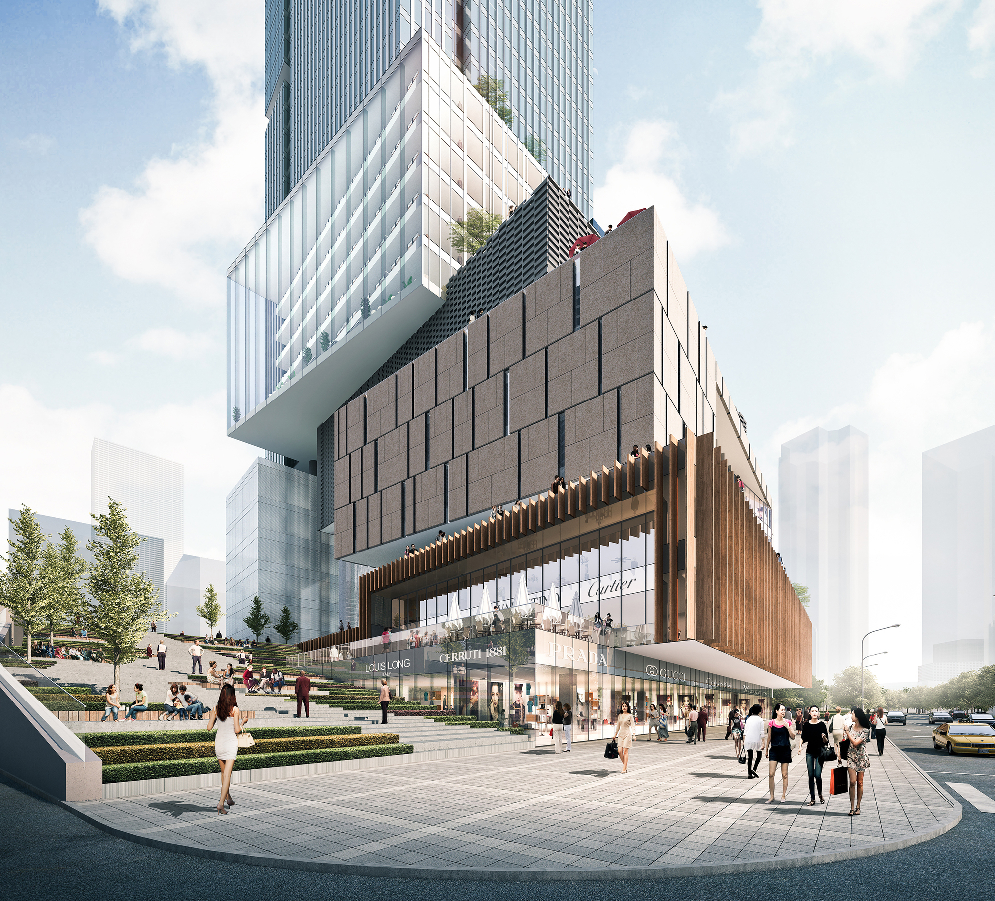 Gallery of EID Wins Competition for Stacked Block Mixed-Use Development ...