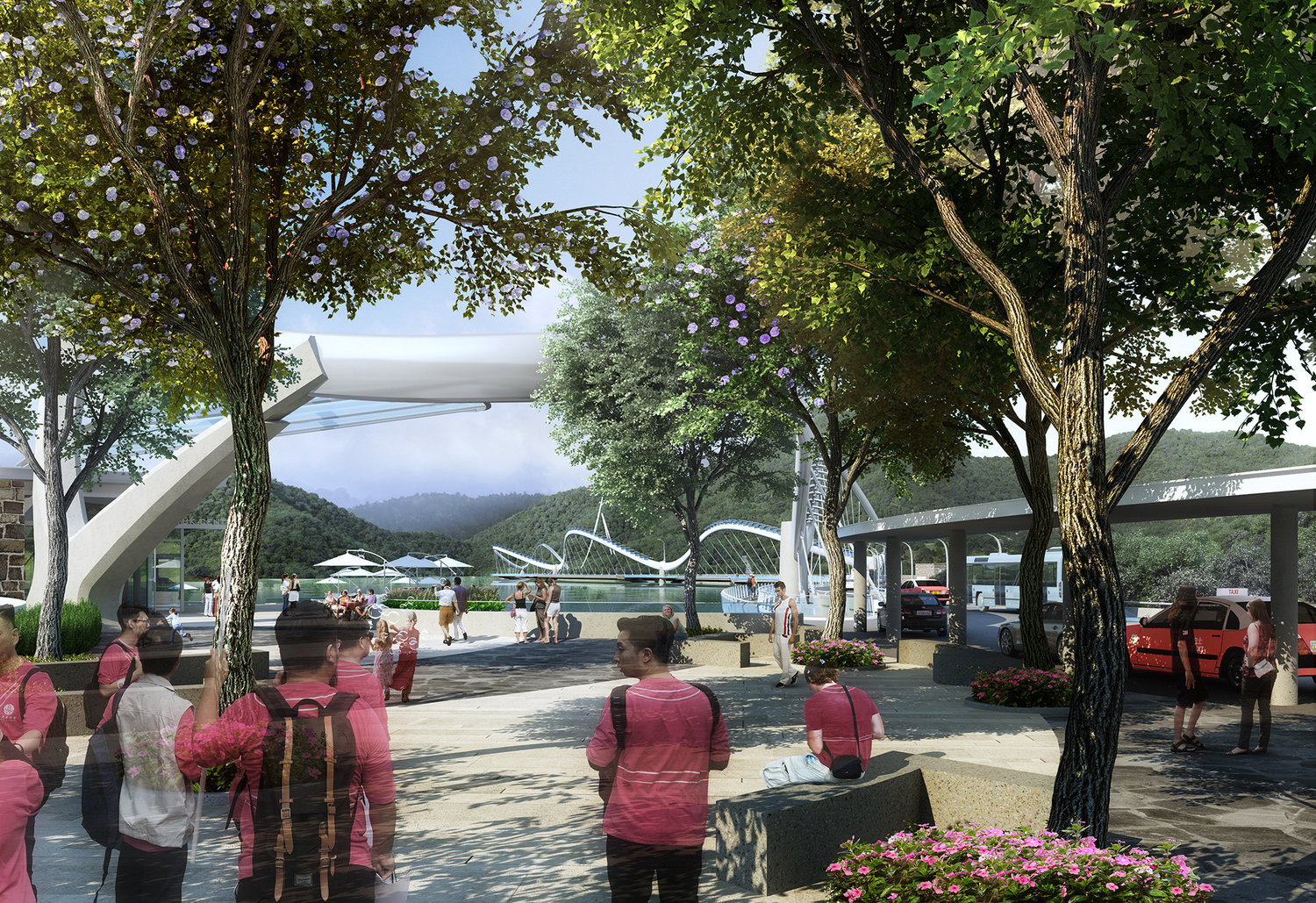 Gallery of M CO Design Unveils Dragon-Inspired Infrastructural Designs ...