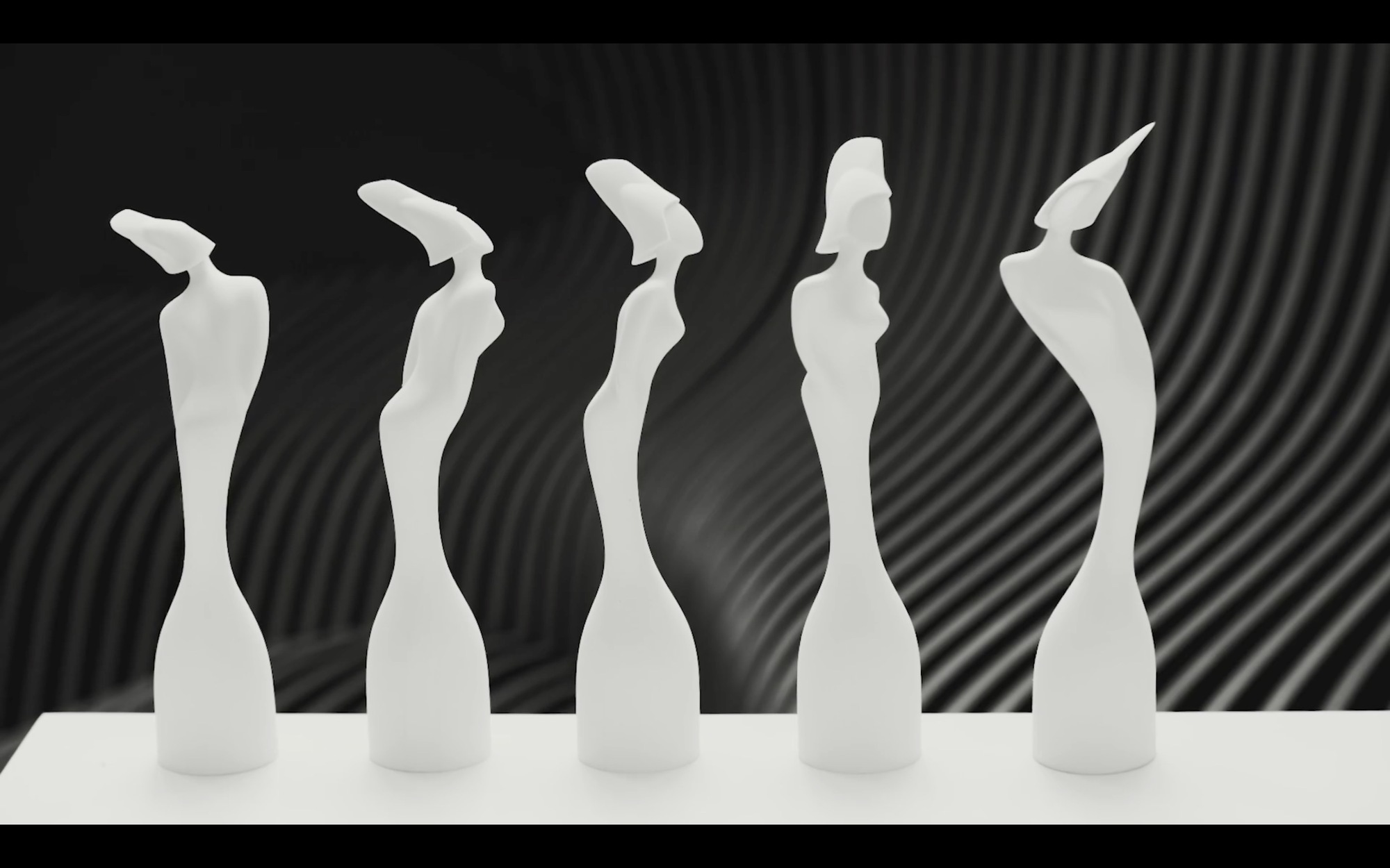 Gallery of Zaha Hadid-Designed Statuettes for BRIT Awards 2017 Unveiled - 5