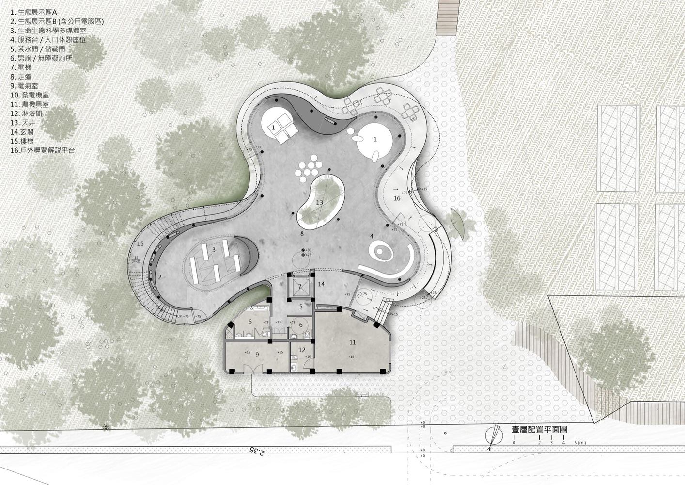 Gallery of SINICA Eco Pavilion / Emerge Architects - 28